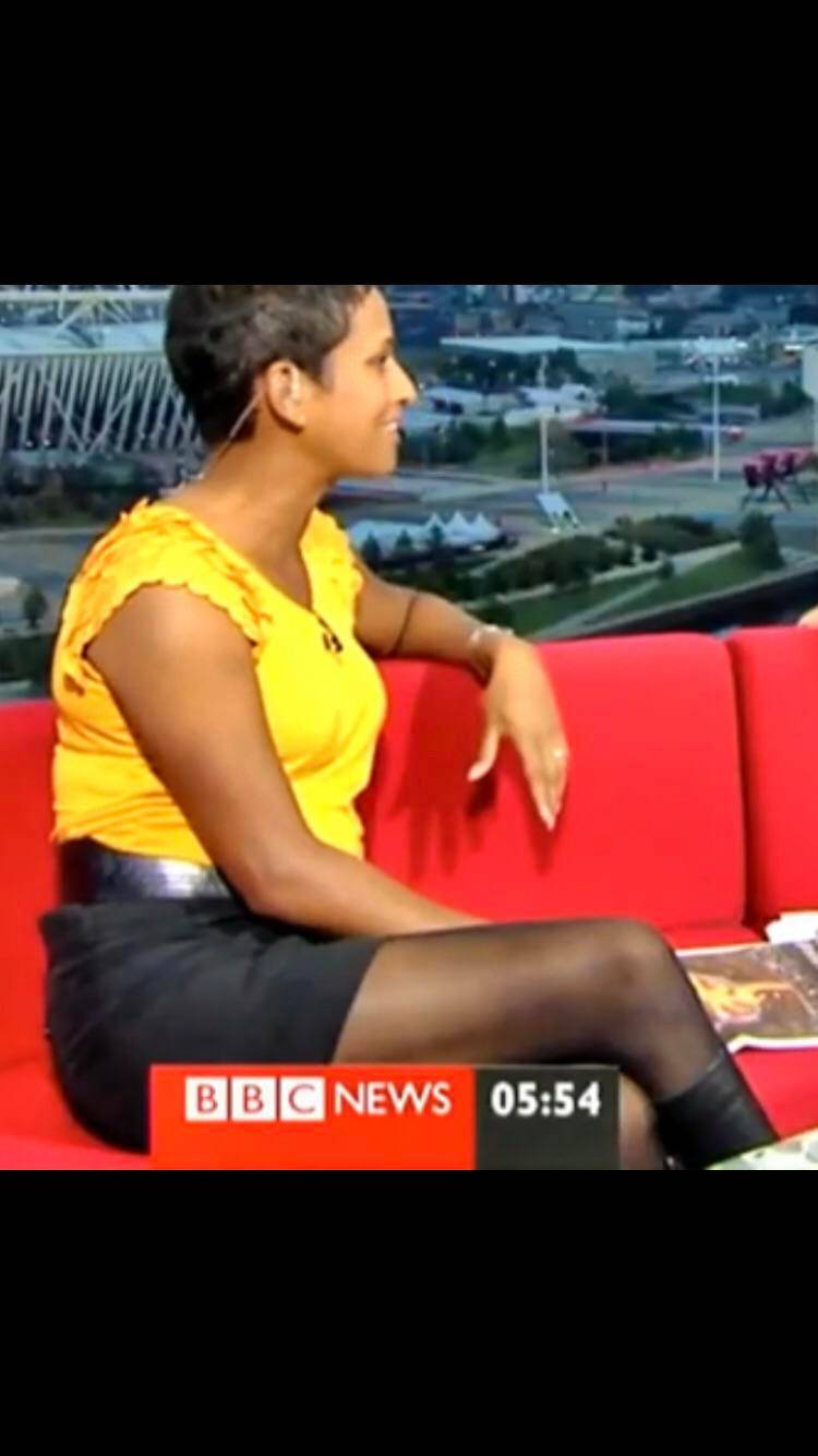 Naga Munchetty At Her Magnificent Boot Clad Best Scrolller