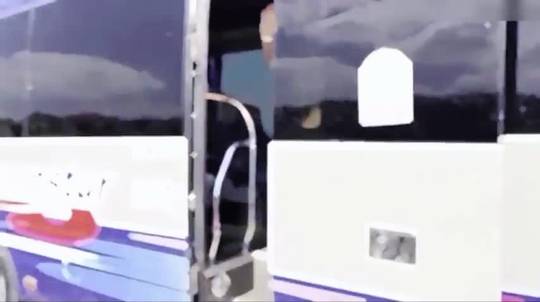 naked walking from the bus | Scrolller