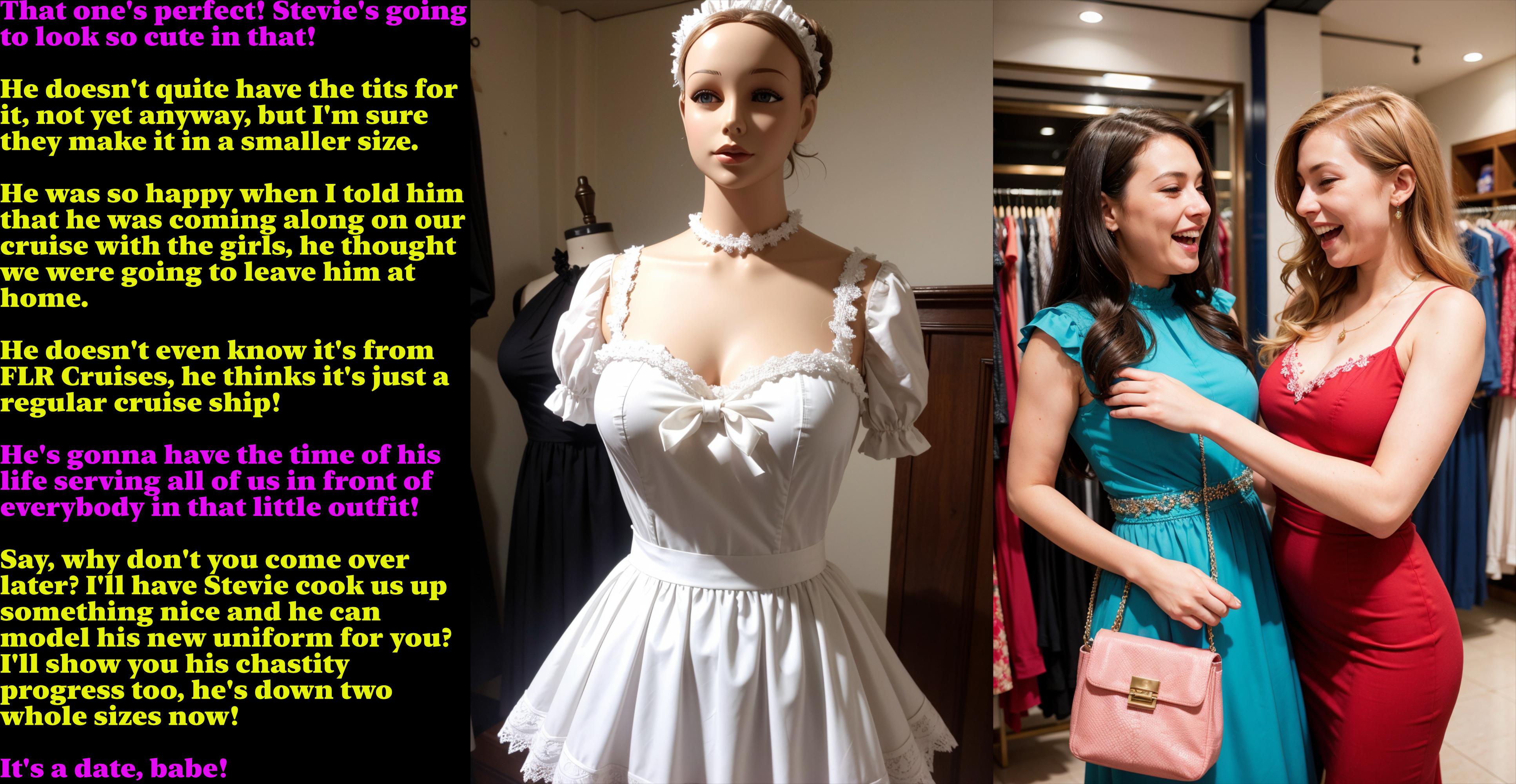 New Outfit for the Cruise [Chastity, Sissy, FLR] | Scrolller