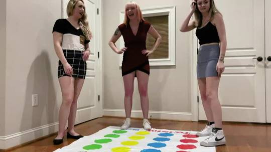 New! Upskirt Twister with Macy, London and Bailey - Link in the comments | Scrolller