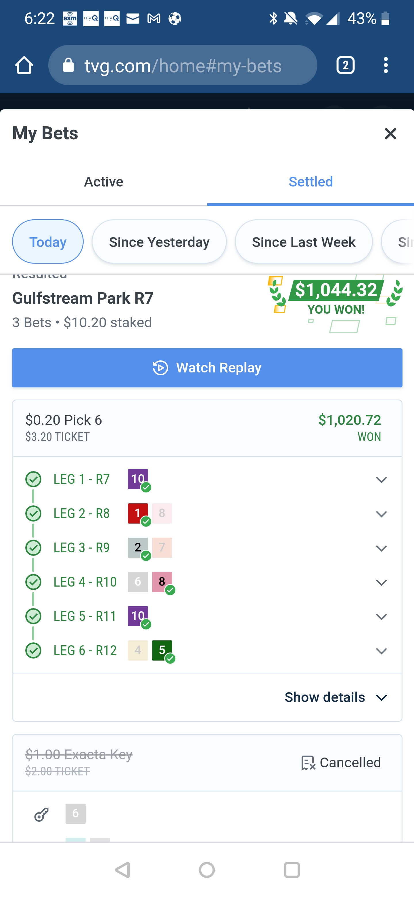 Not bad for a $3.20 pick 6 ticket | Scrolller