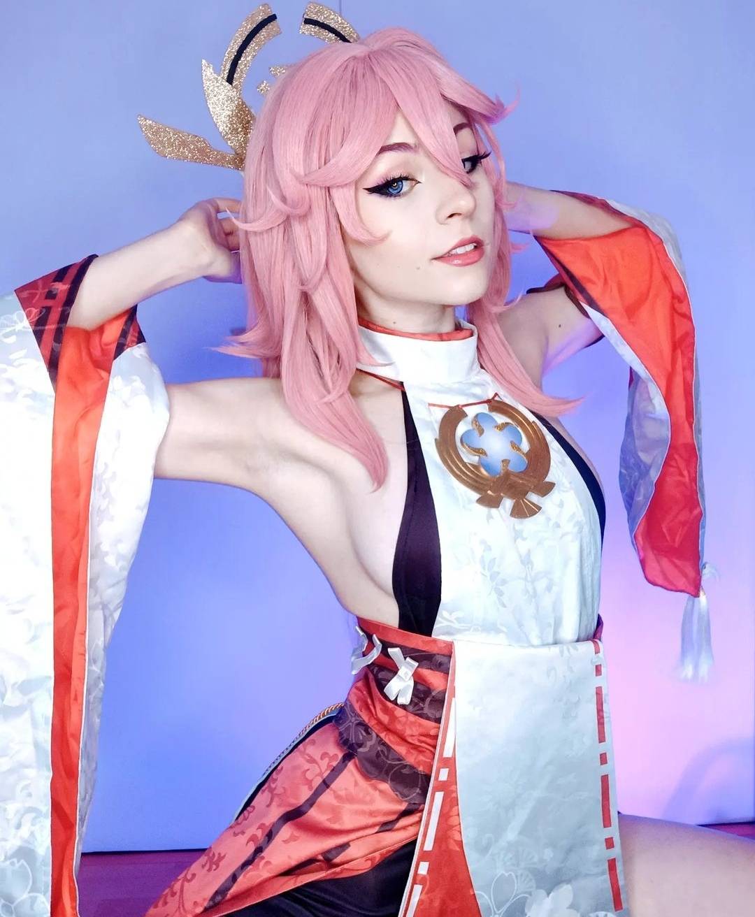 Nozzomi cosplay as Miko | Scrolller