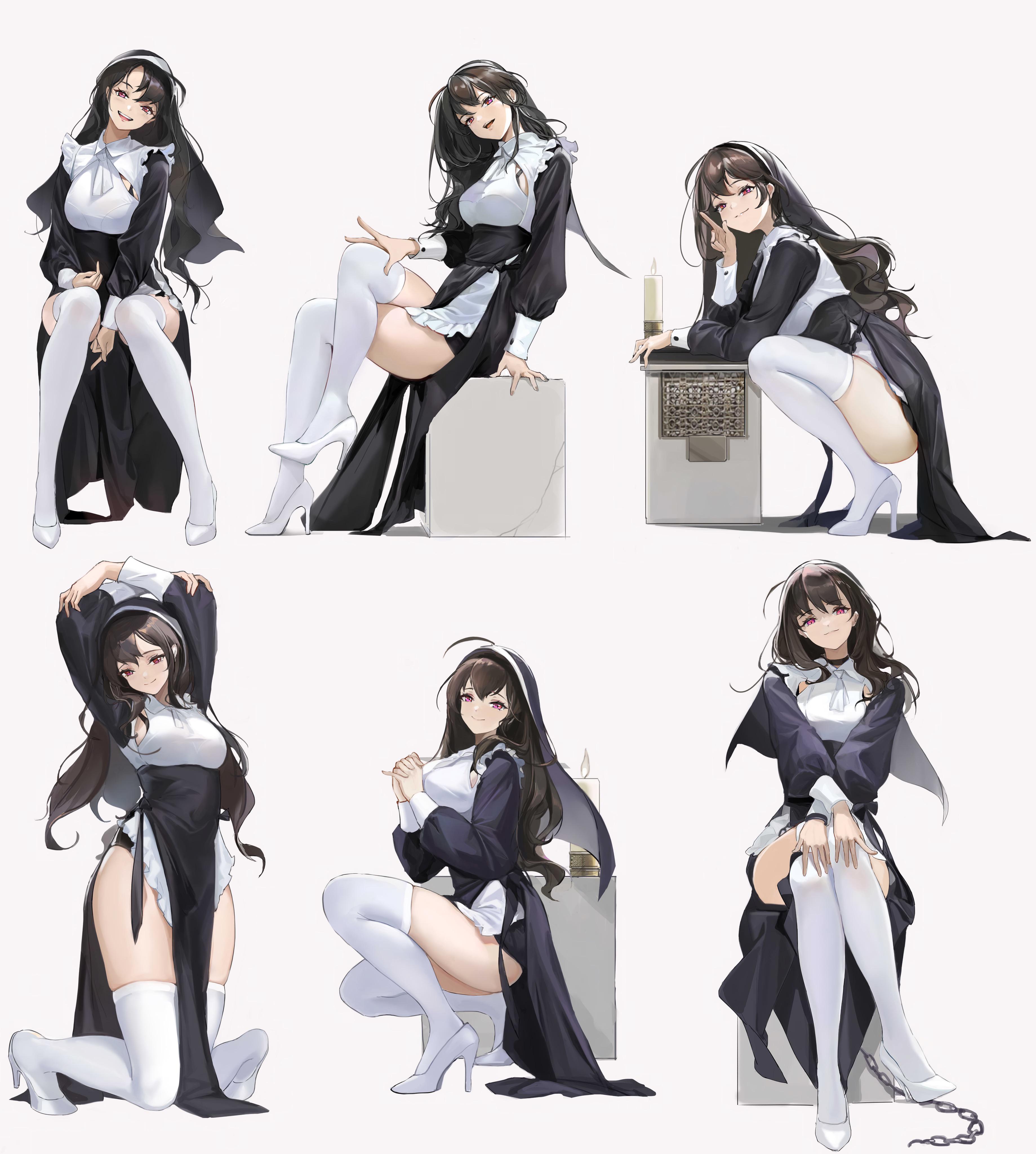 Nun posing | Scrolller