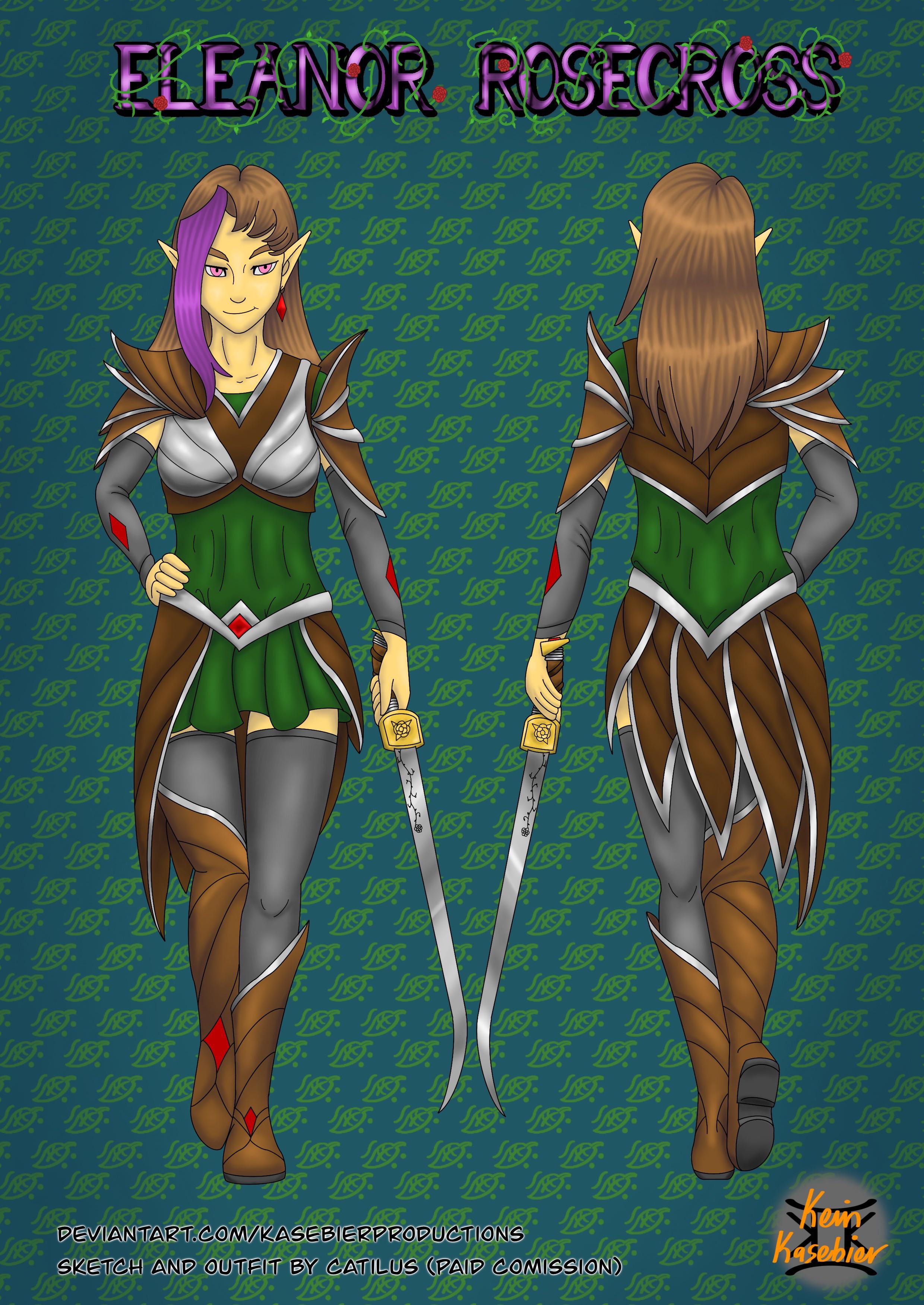 (OC) Eleanor Rosecross, Child of Fenrir | Scrolller