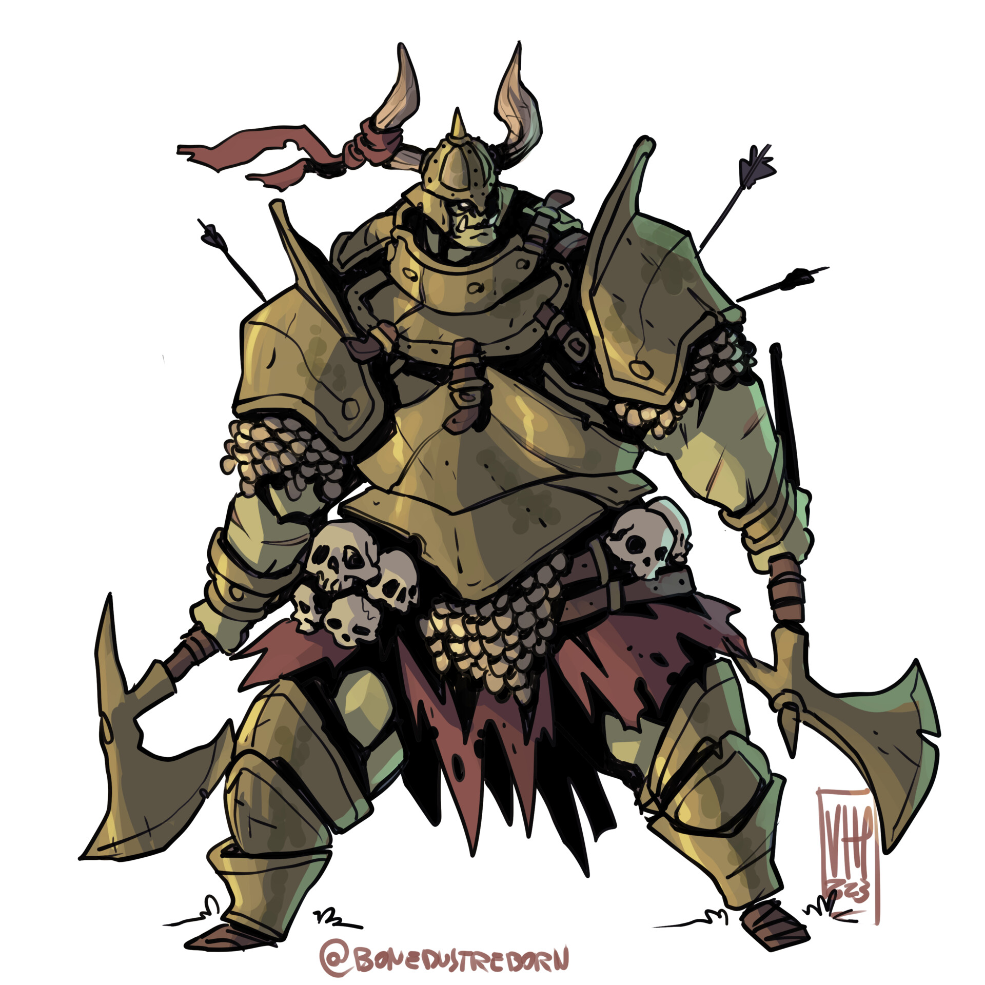 Ogre Champion by Bone Dust | Scrolller