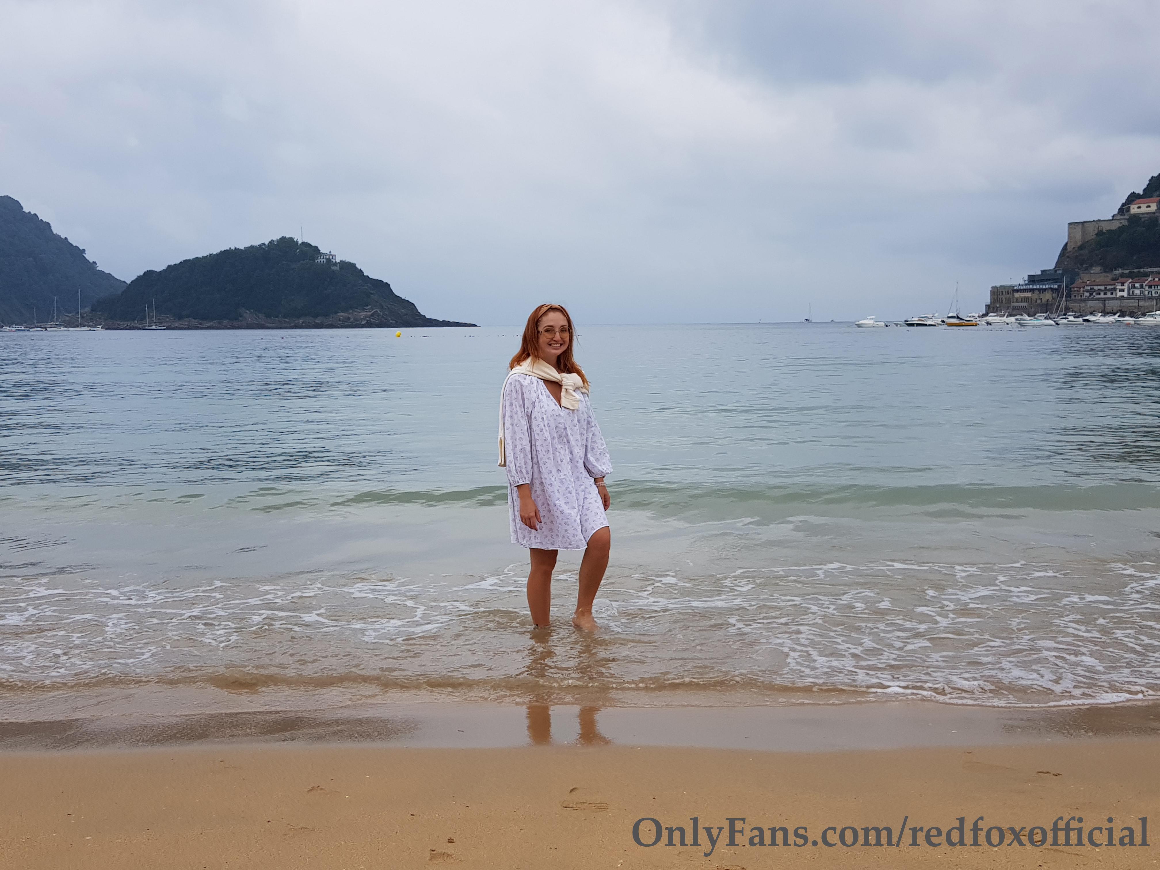 On a beach. | Scrolller