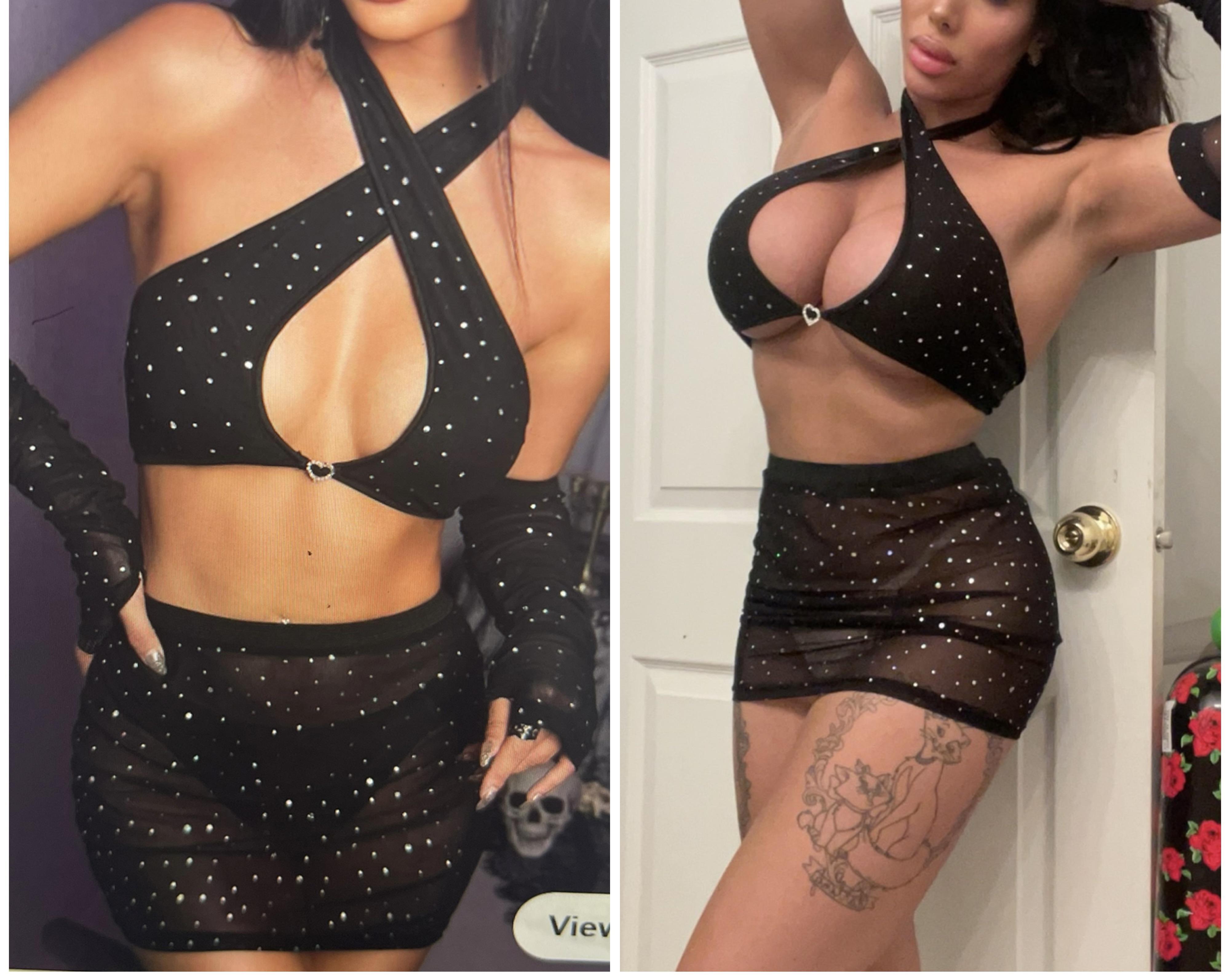 Online shopping is hard! How the same outfit looks on a bimbofied body 🥲 | Scrolller