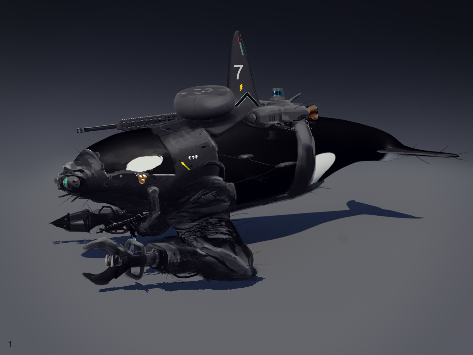 orca space marine by Alex Jay Brady | Scrolller