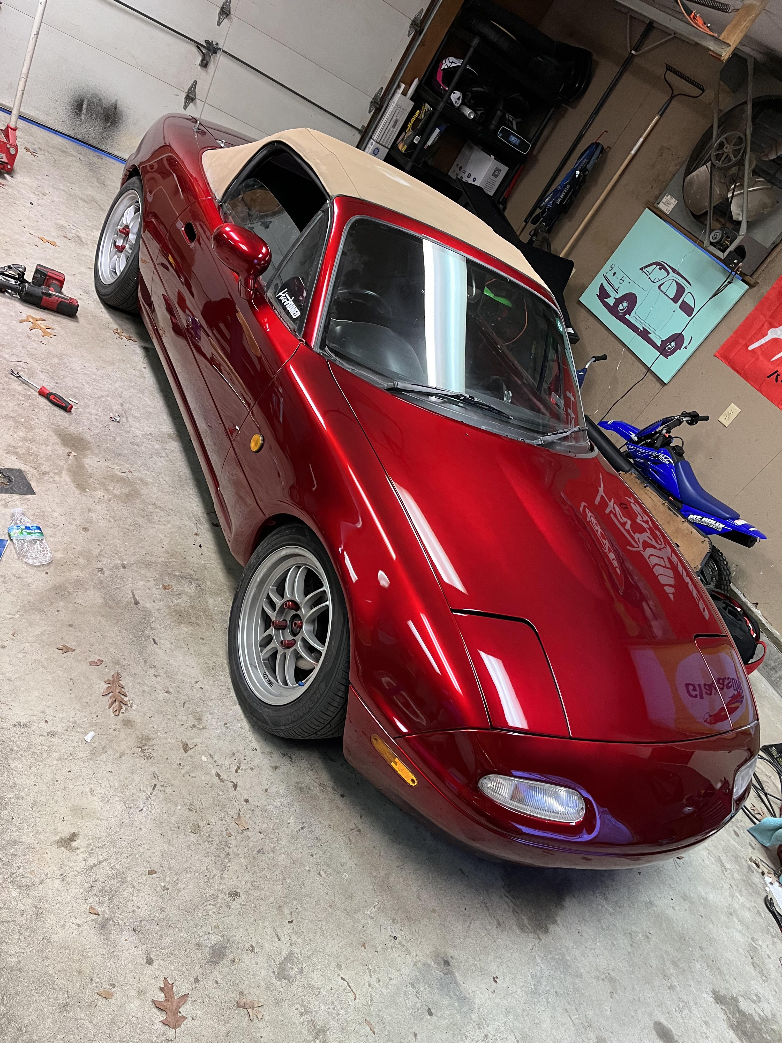 Painted my miata yesterday. | Scrolller