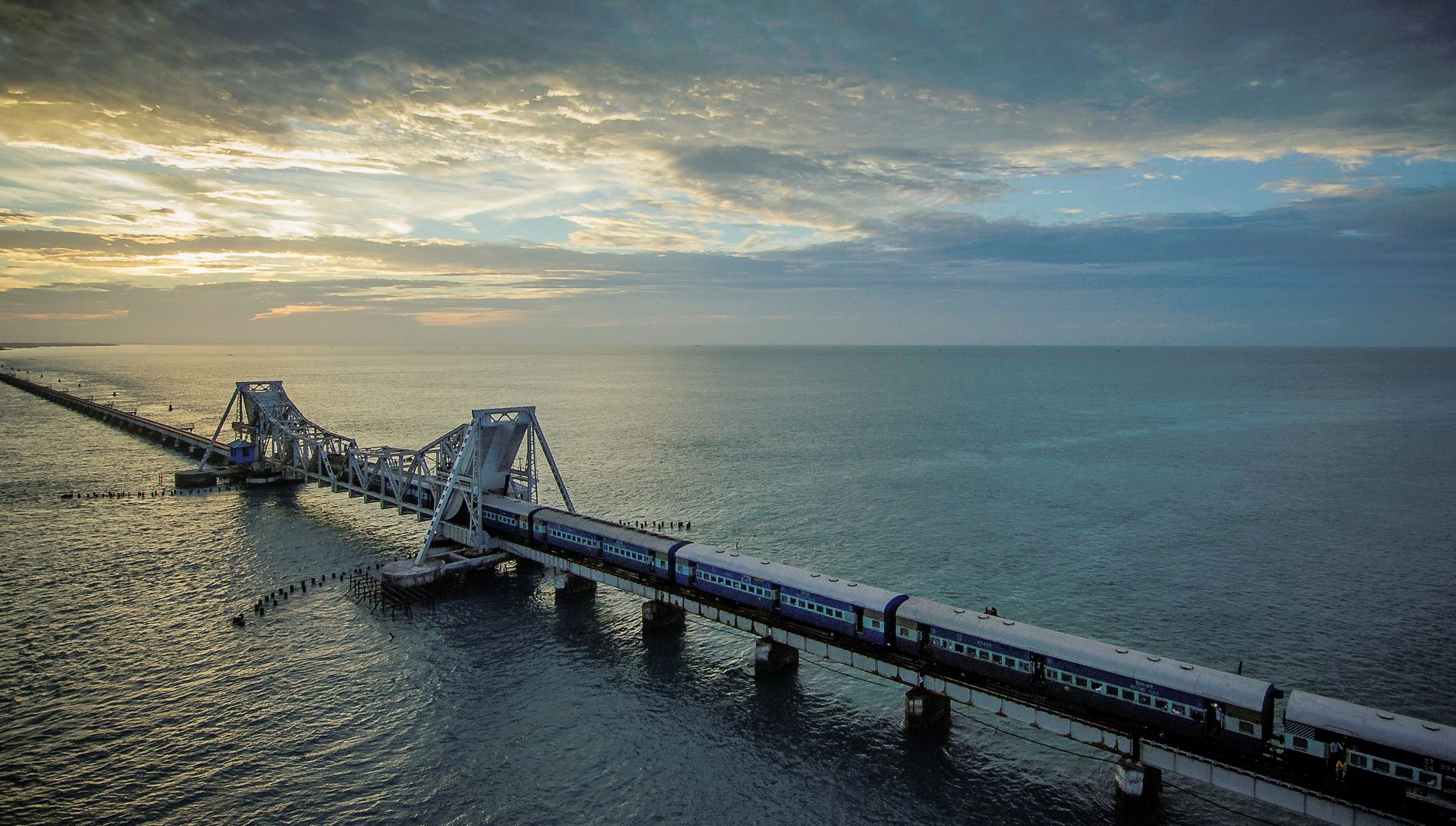 Pamban Bridge in India | Scrolller