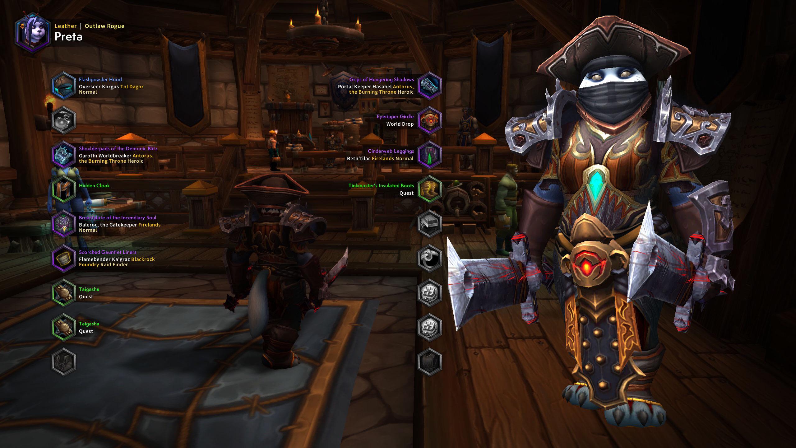 Pandaren are really hard to transmog. | Scrolller