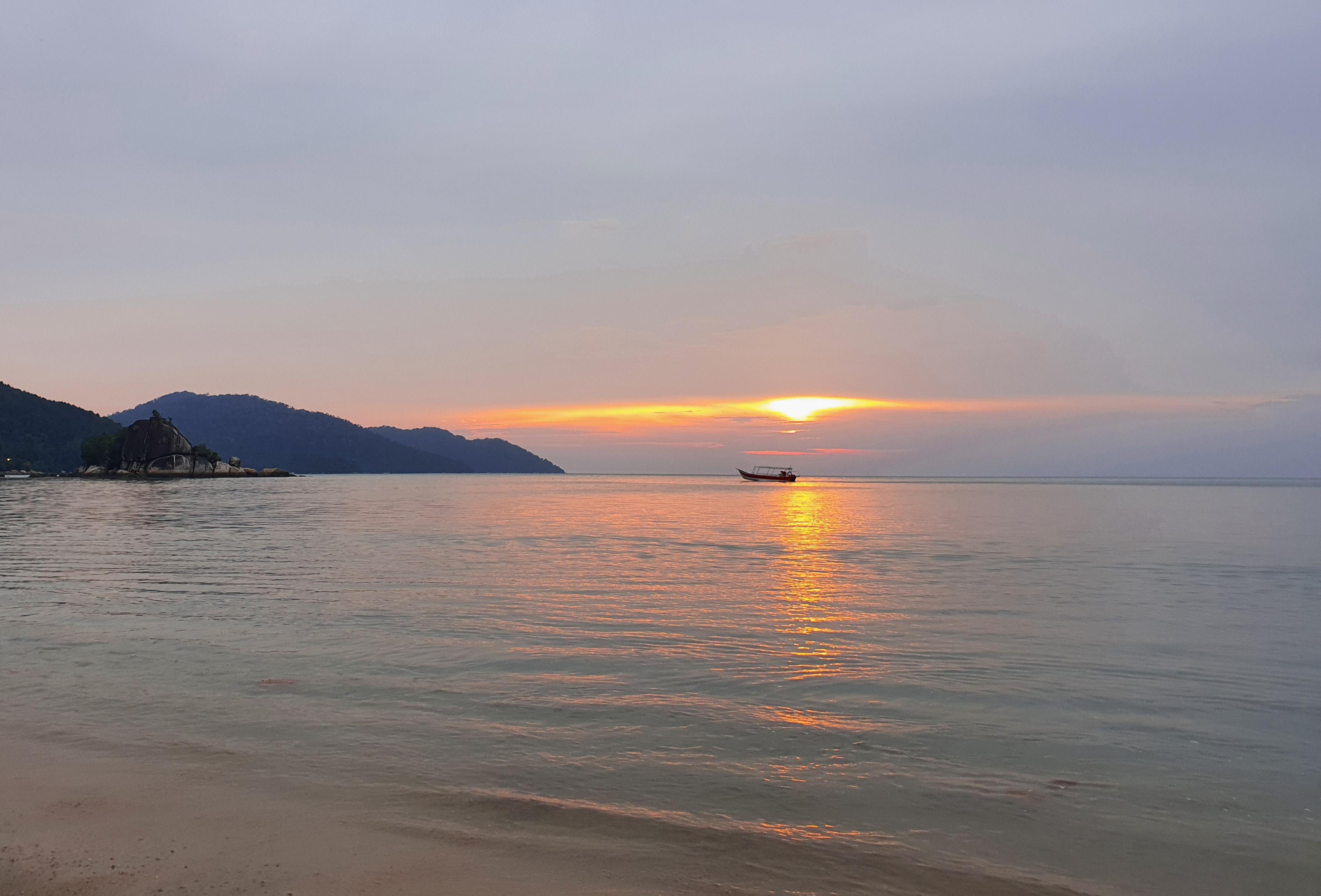 Penang Island beach at sunset | Scrolller