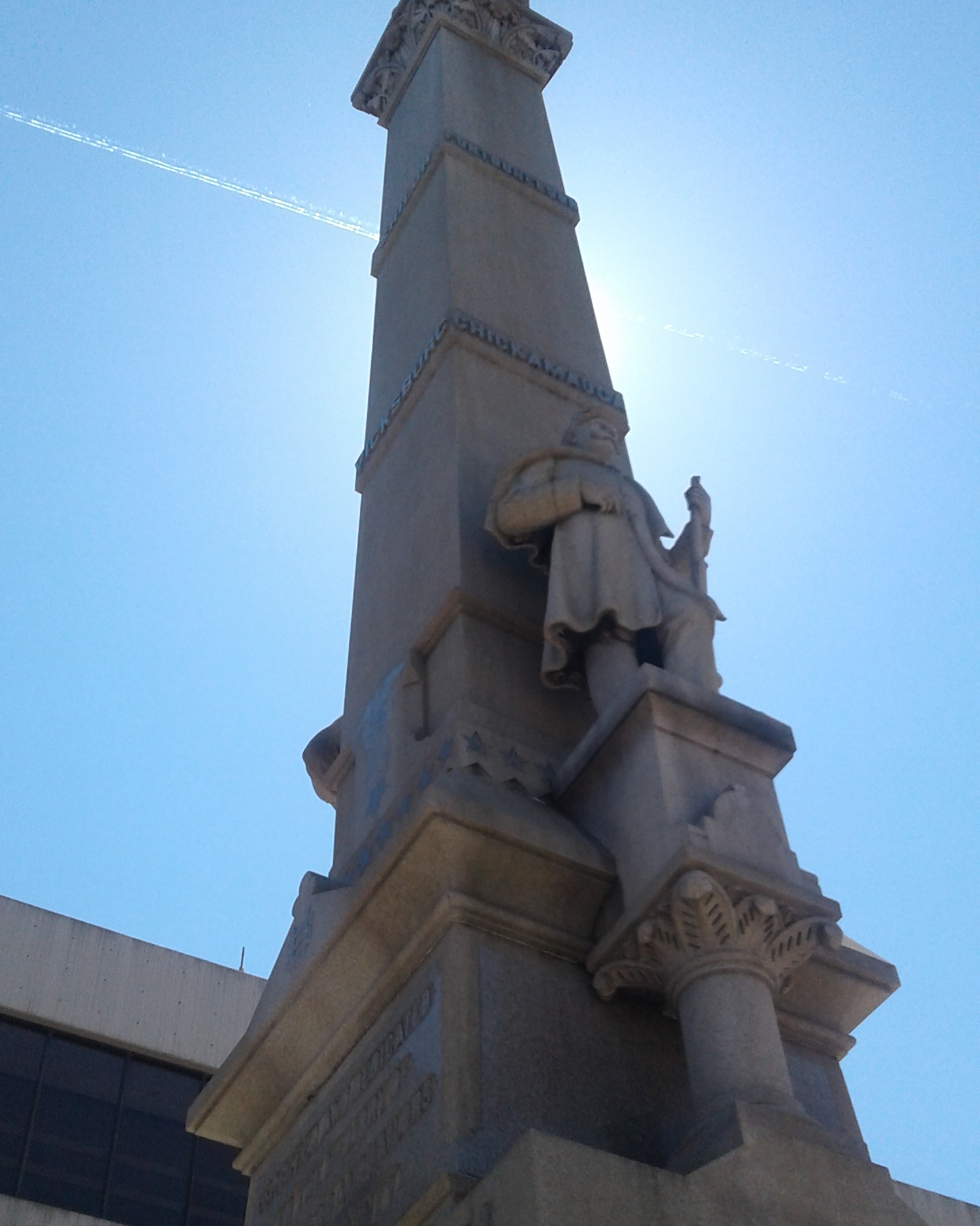 Photo I took of the courthouse statue. | Scrolller