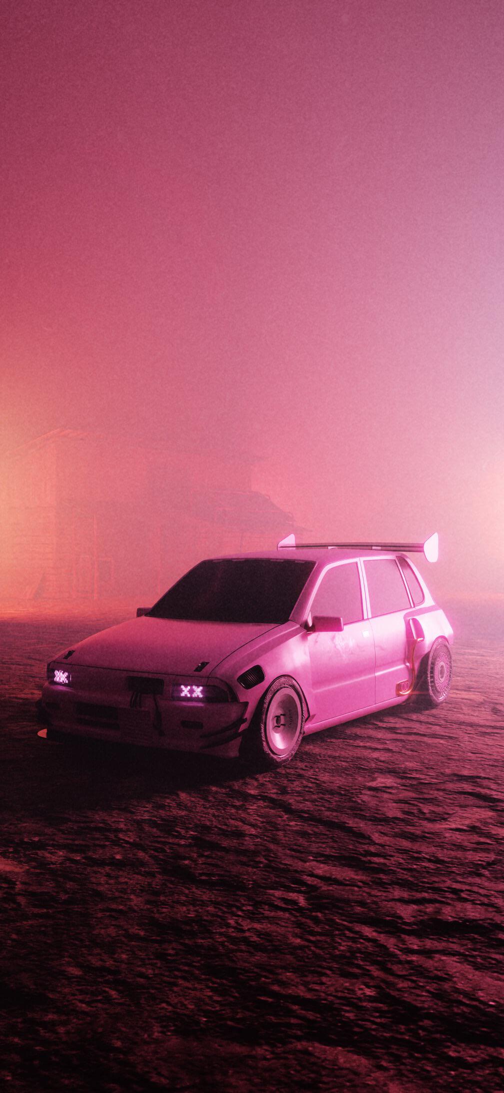 Pink Car Wallpaper | Scrolller