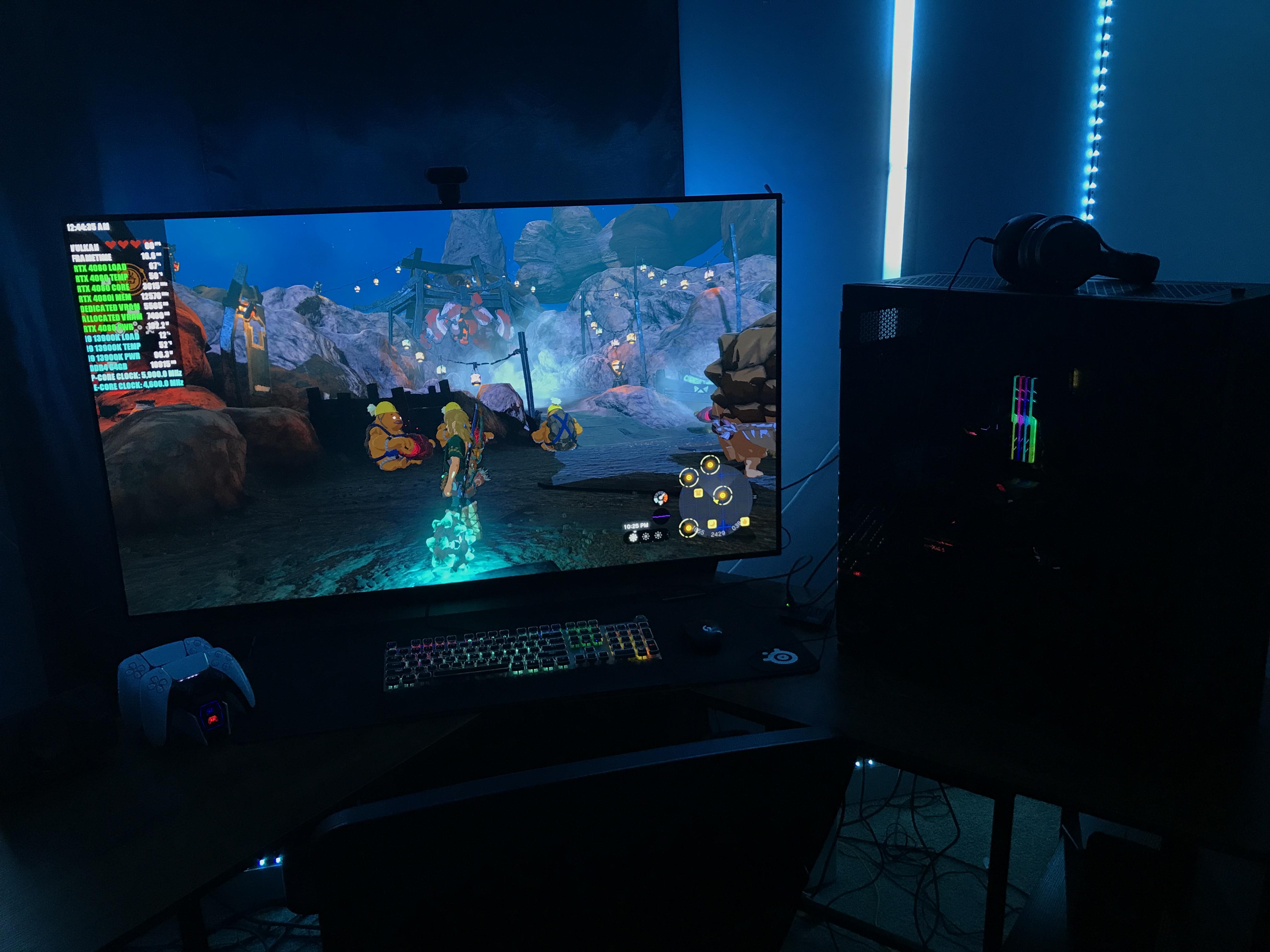 Playing totk at 4k 60fps on the oled is a beautiful thing! | Scrolller