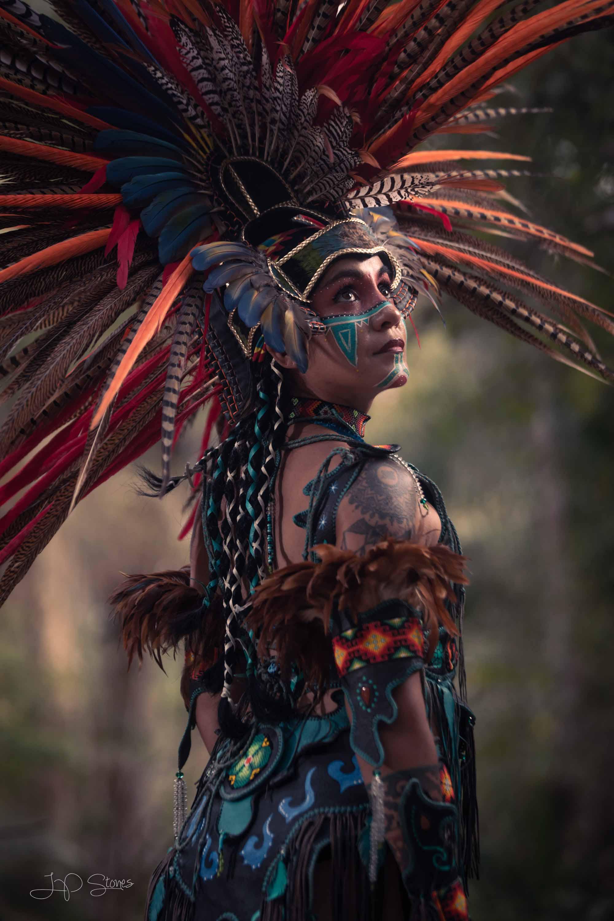 Portrait of a Mexica/Azteca model | Scrolller