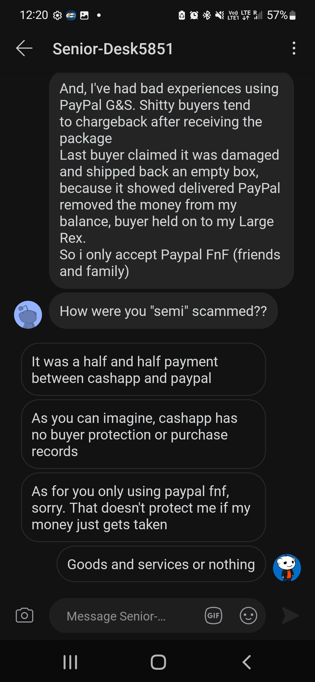 Potentially suspicious seller | Scrolller