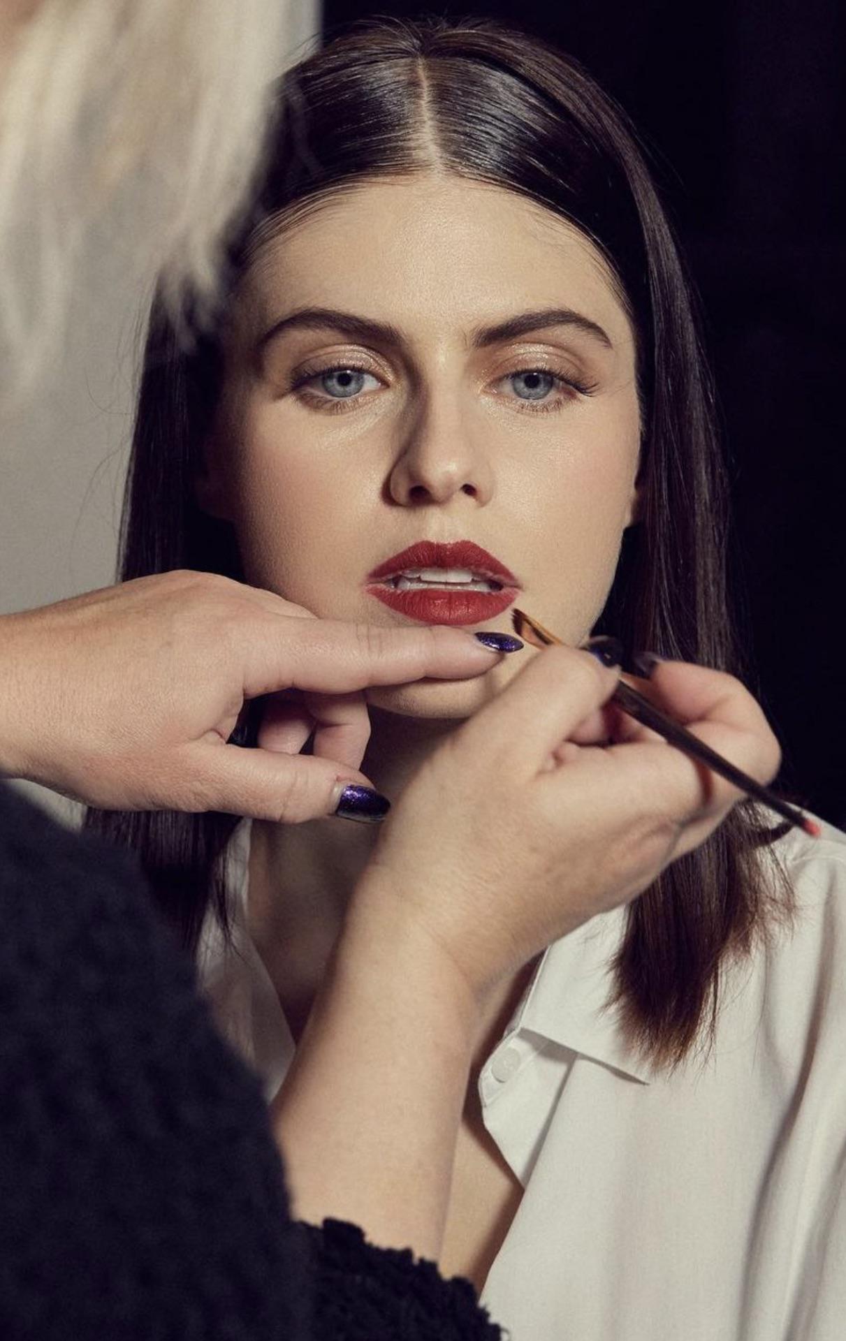 Preparing for a shoot with Storm Santos 2023 | Scrolller