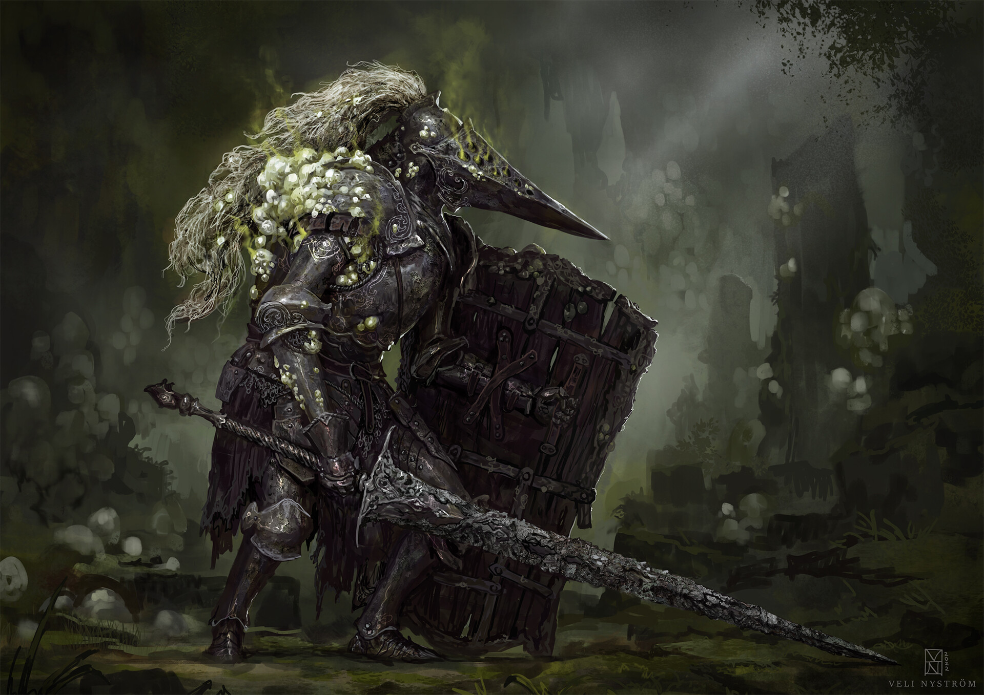 [/r/ImaginaryKnights] Armored by Veli Nyström | Scrolller