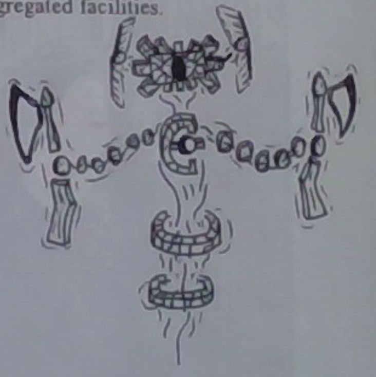 Randomly drew this soldier construct during class today. Not great, but ... Randomly drew this soldier construct during class today. Not great, but ...