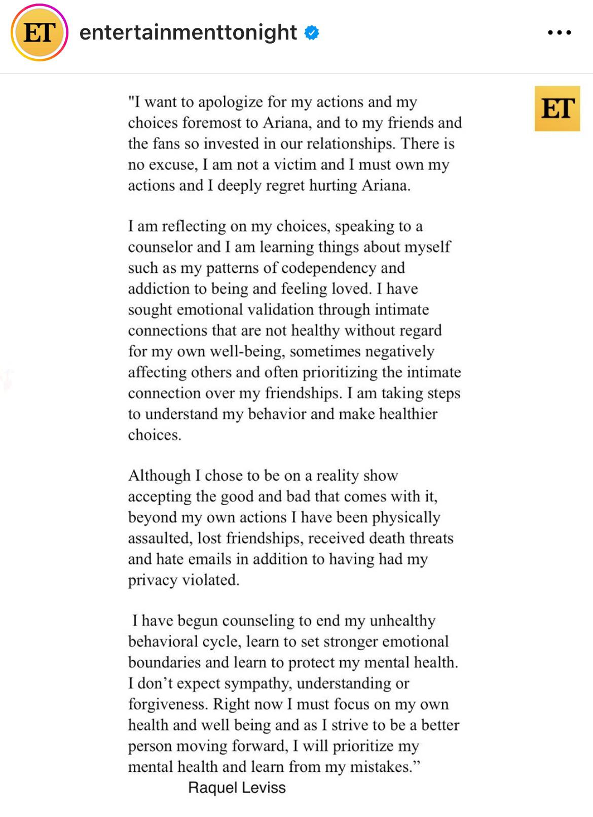 Raquel’s Statement | Scrolller