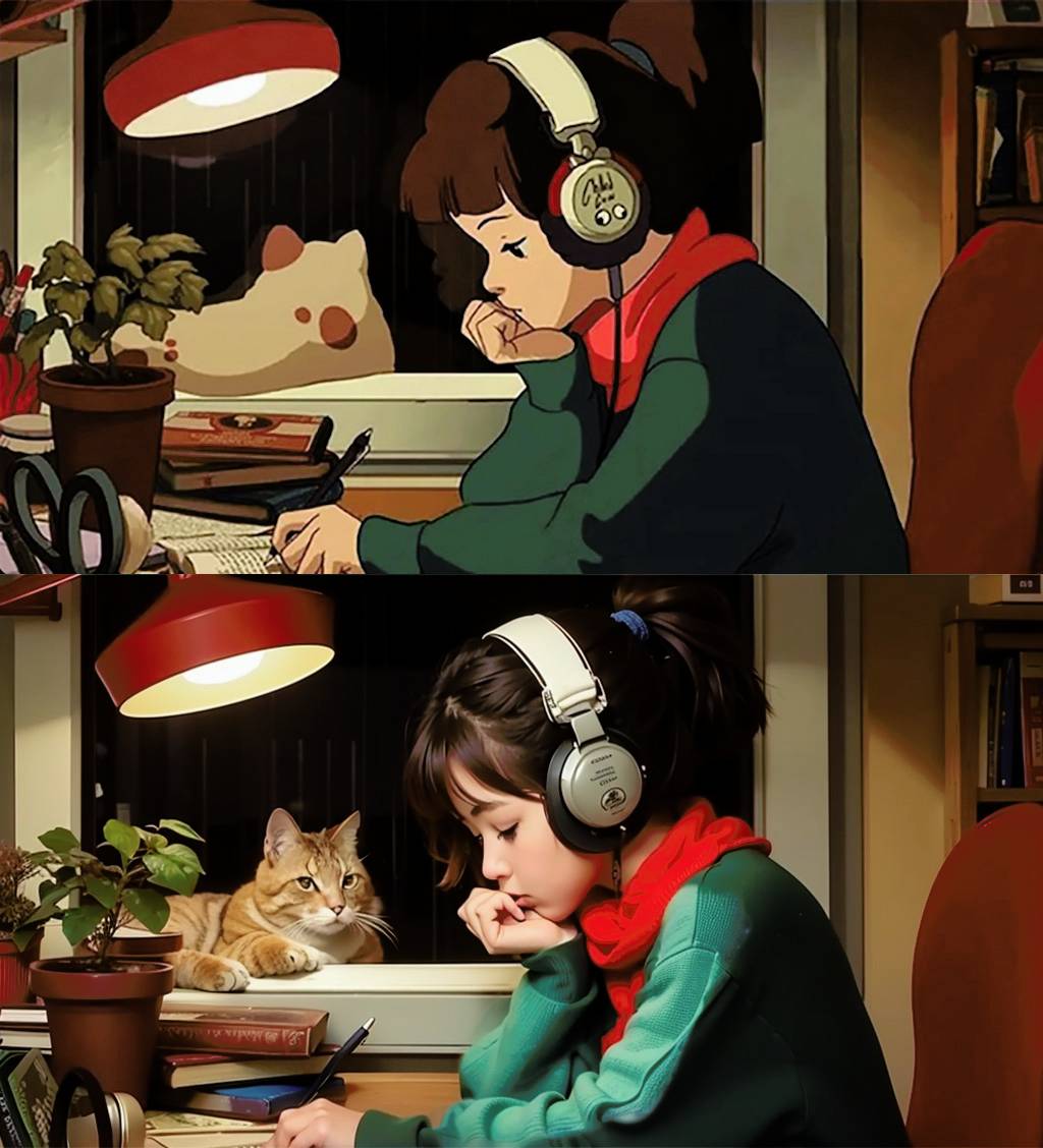 Realistic Lofi Girl v3 | Scrolller