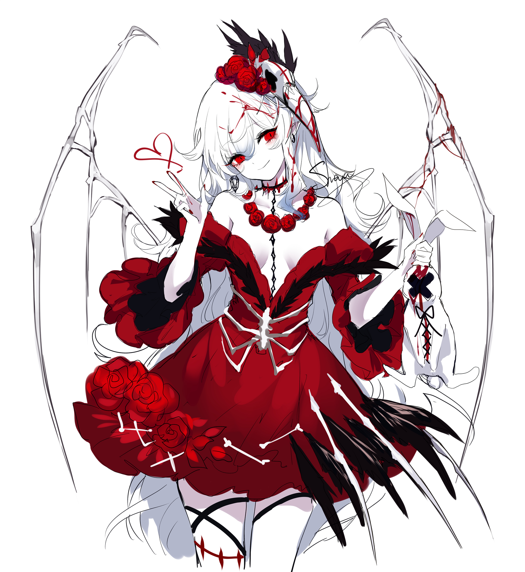Red dress vampire | Scrolller