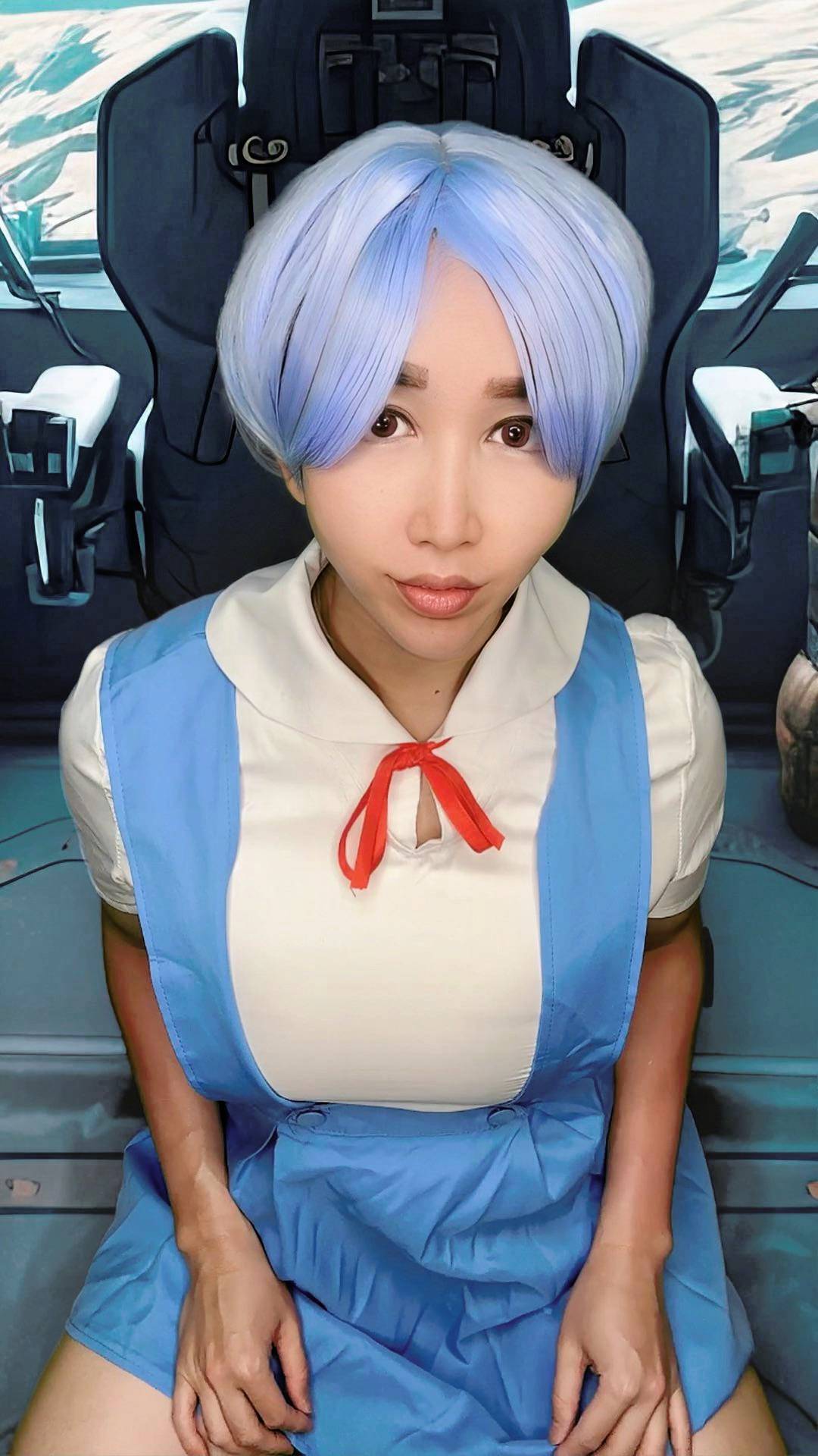 Rei Ayanami from Evangelion by TsShizuka | Scrolller