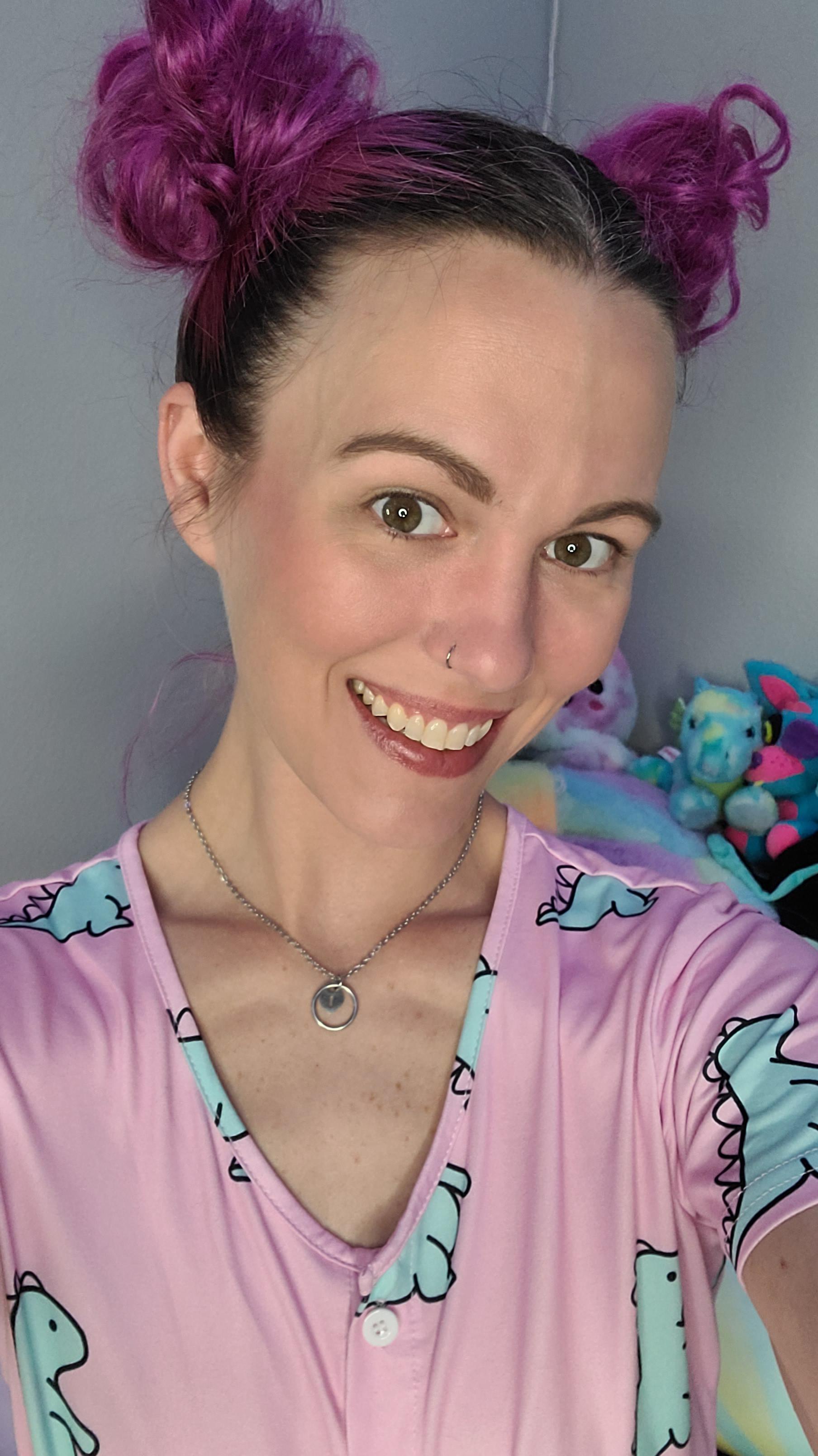 Rocking the cute pigtail buns | Scrolller