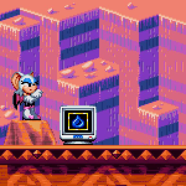 Rouge Item Box: Bubble Shield | Scrolller