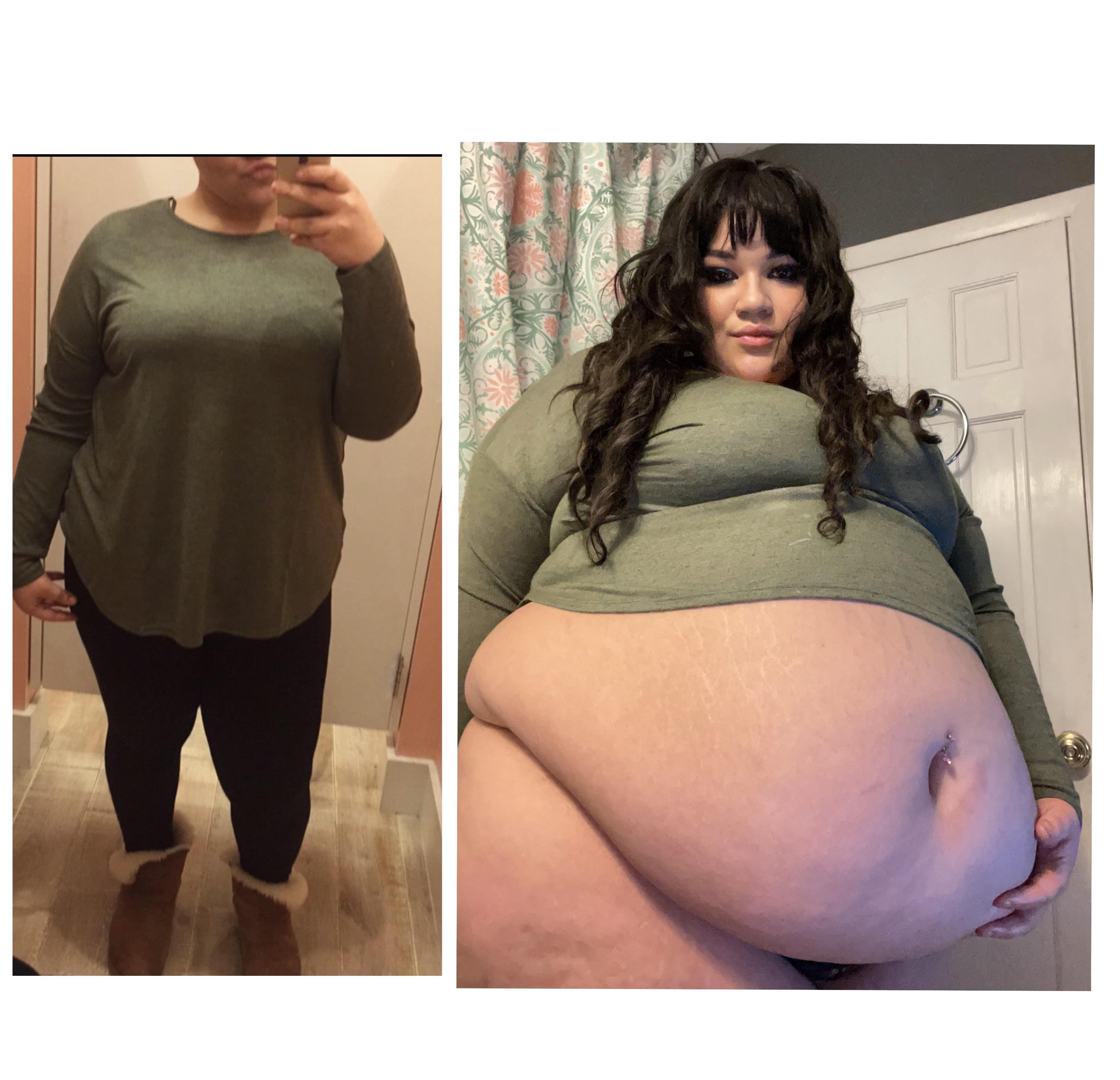 same shirt, more than 100 lbs later 🤭 | Scrolller