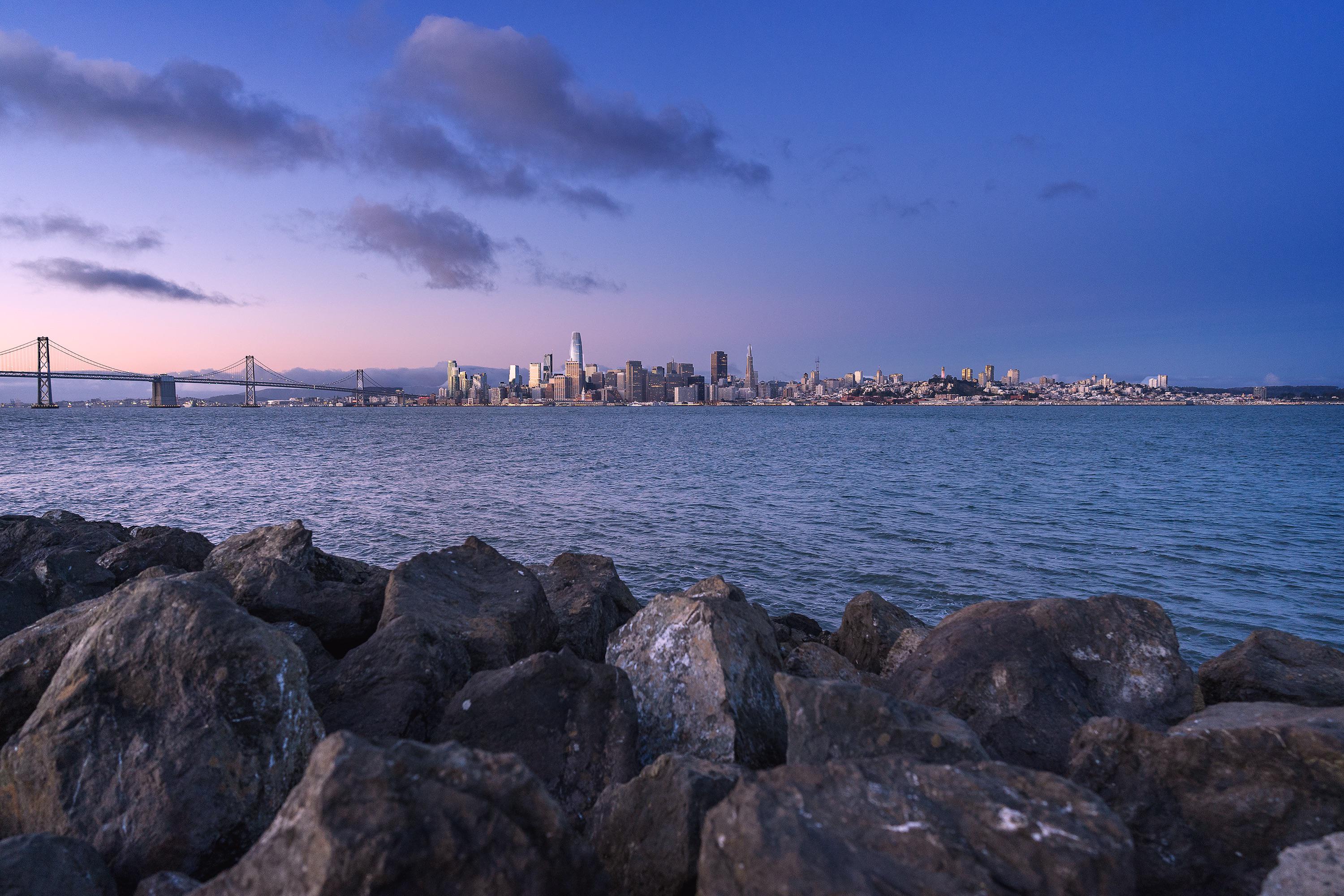 San Francisco as seen from Treasure Island. | Scrolller