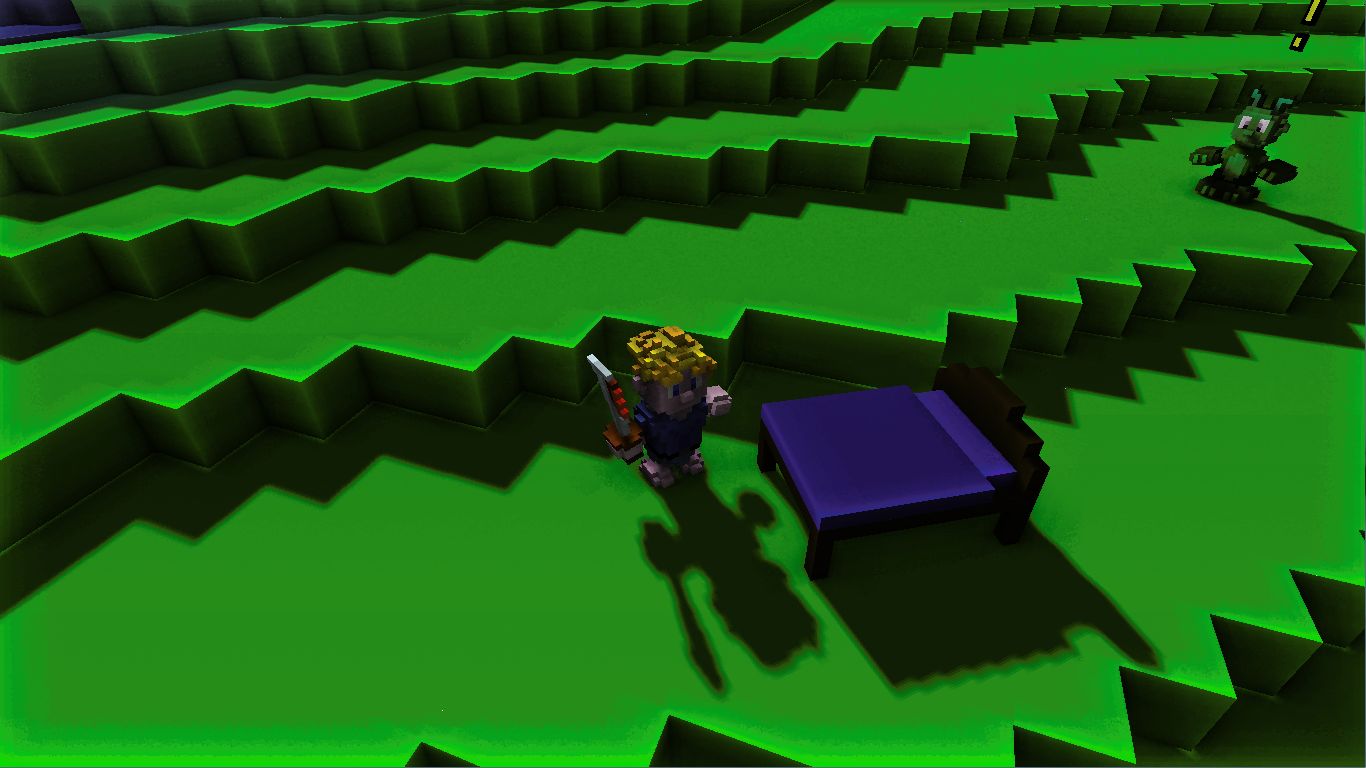 Setting your spawn location, using the bed. | Scrolller