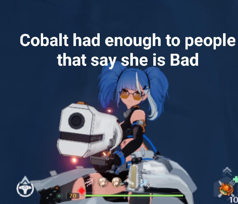 she cute and the weapon looks cool that's all that matters for f2p 😌 ...