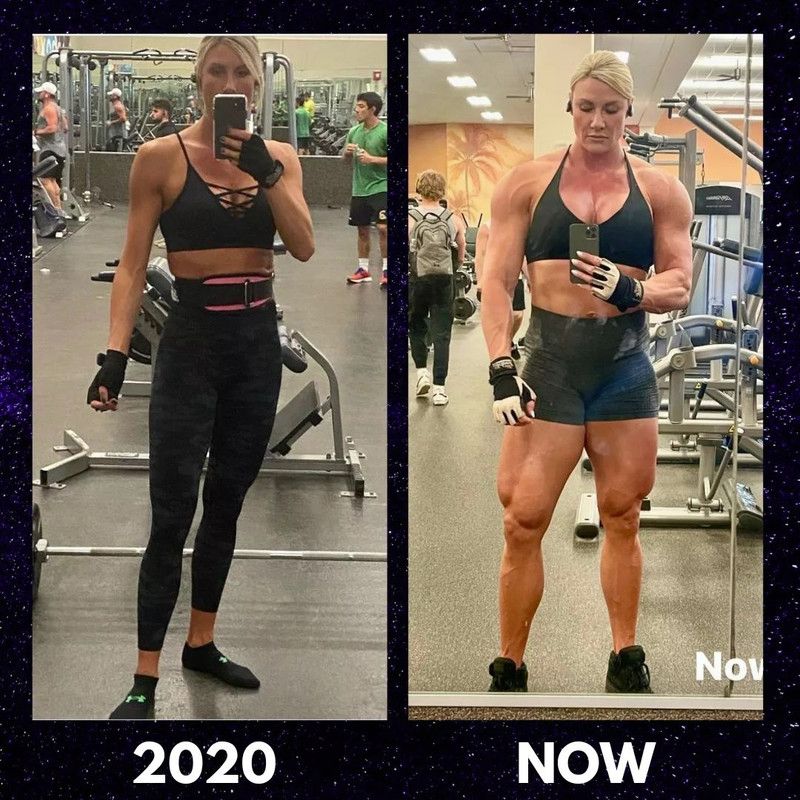 She weighs >205 lb. and is 6'1 (41). @6_1_lifts4fun_ifbbpro | Scrolller