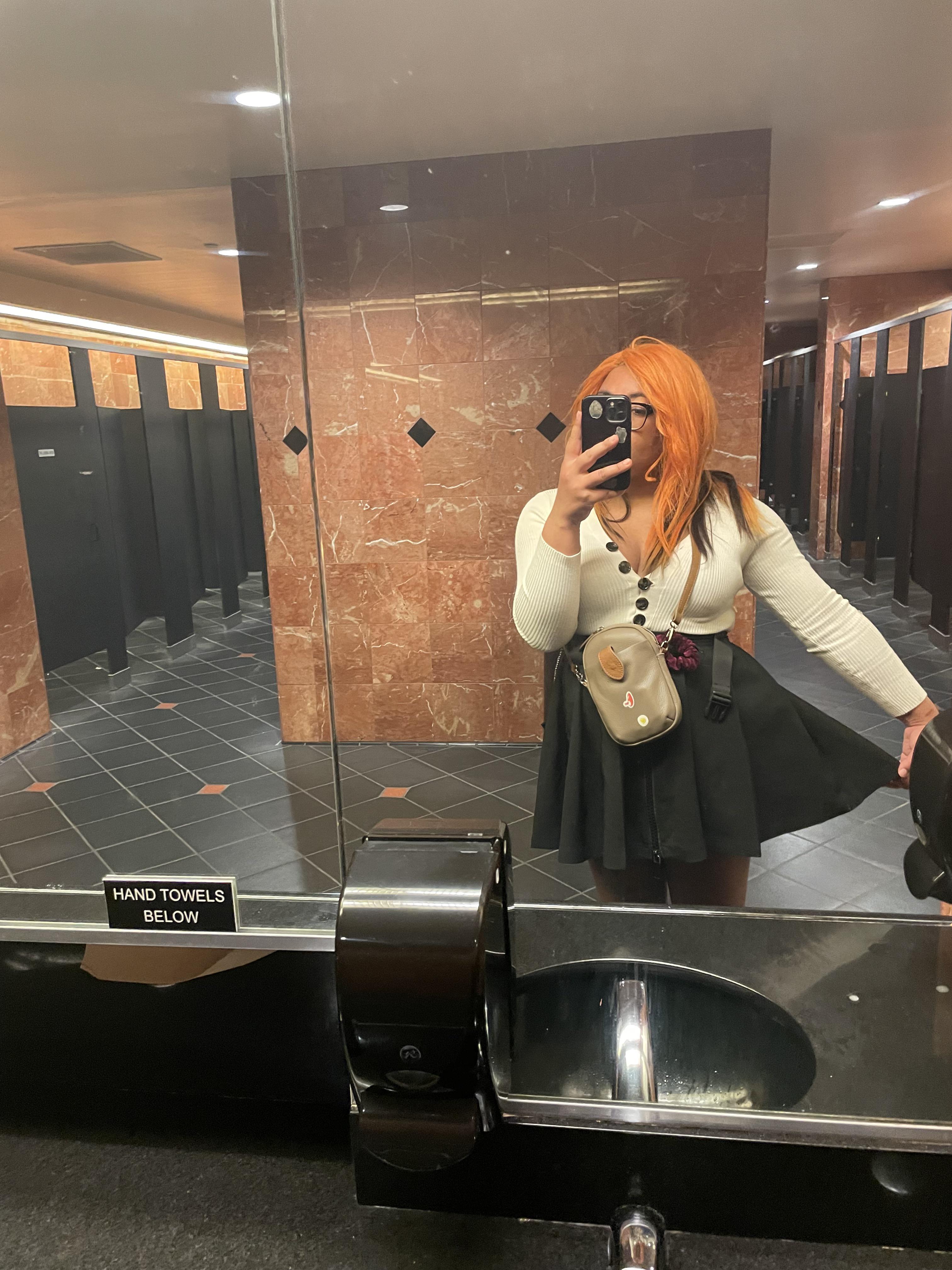 Short skirts and nothing underneath | Scrolller