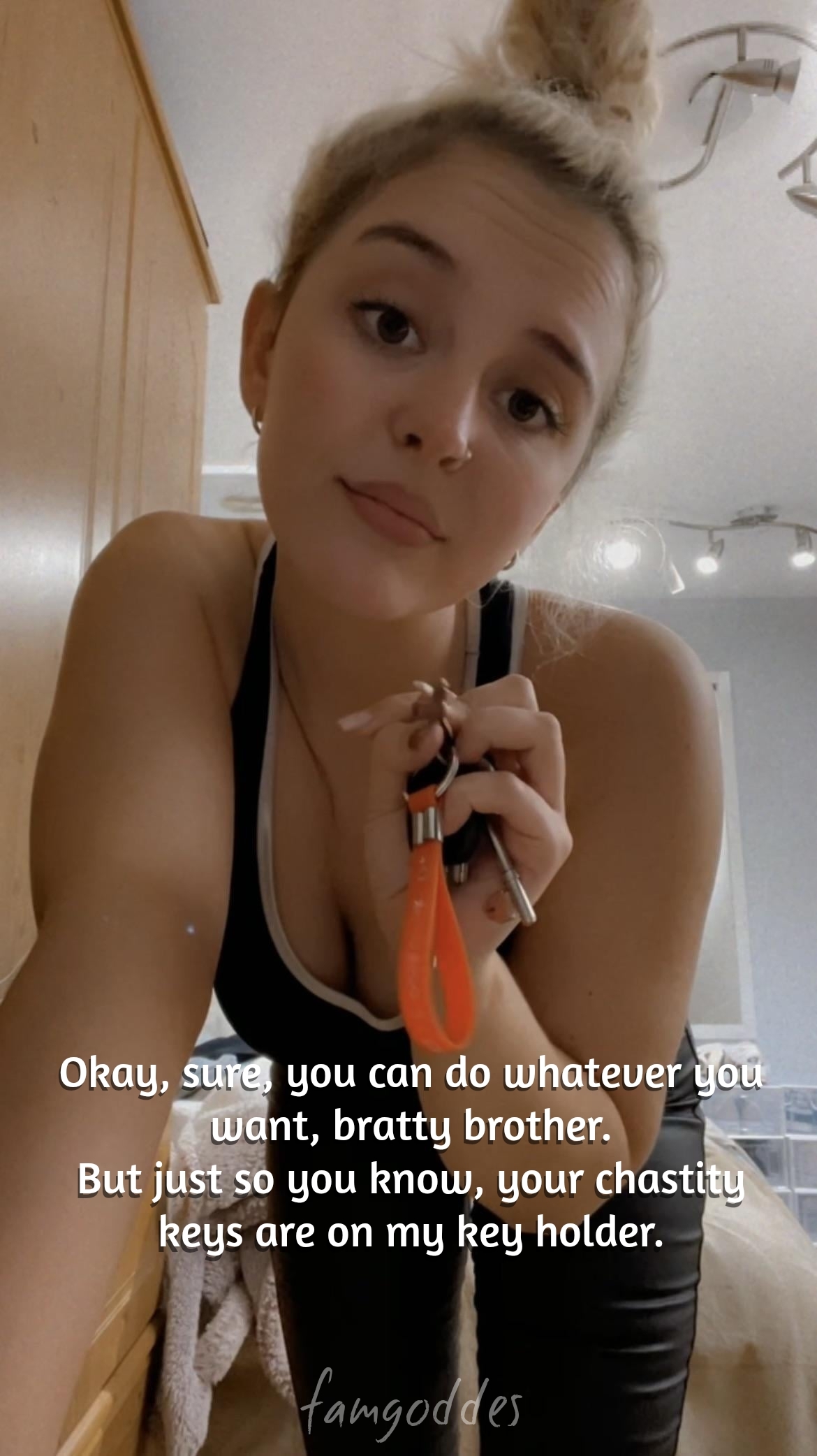 [sis] [chastity] [keyholder] | Scrolller