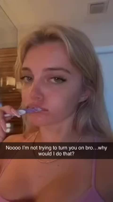 Sis is definitely NOT trying to turn you on… | Scrolller