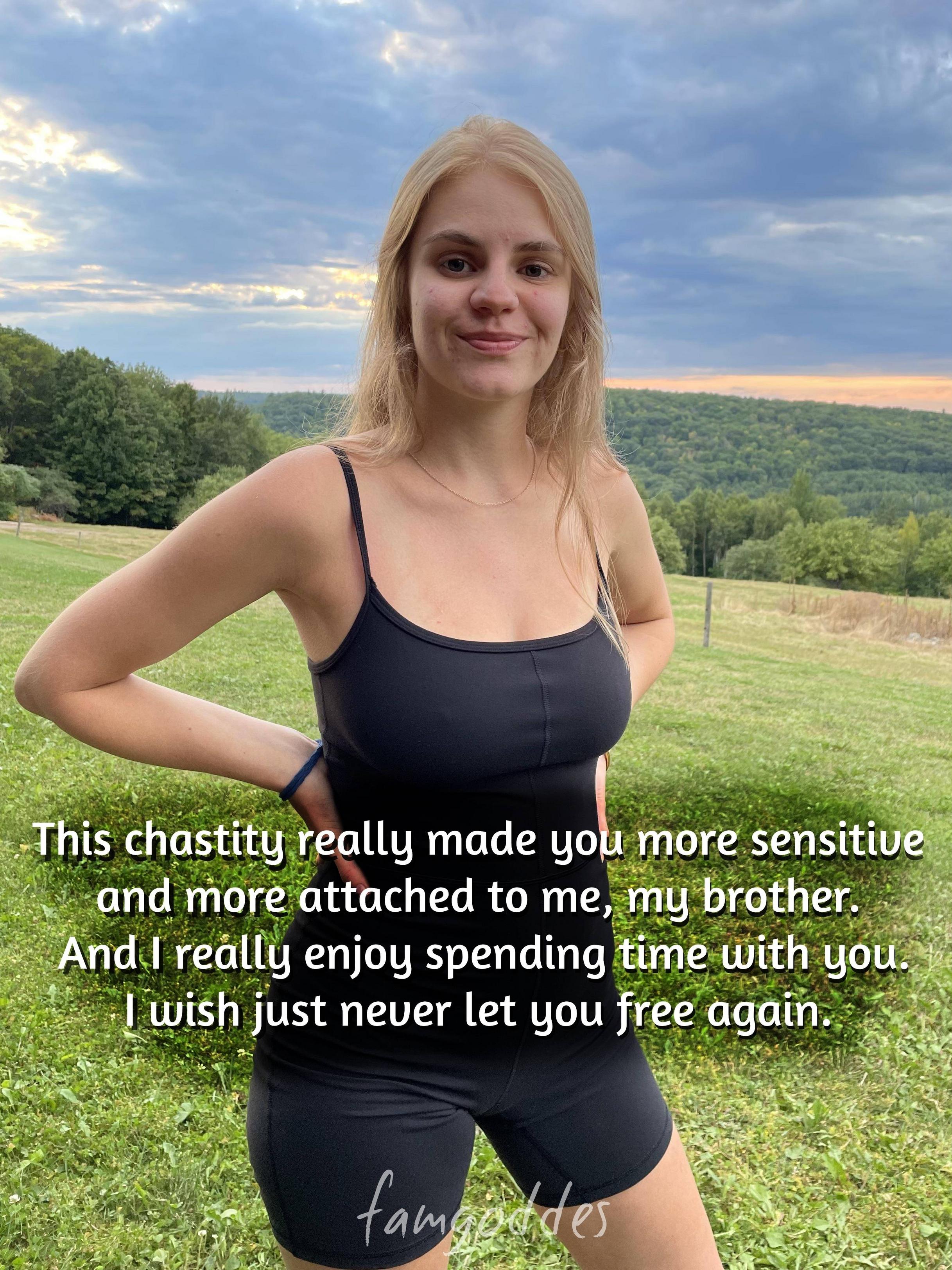 [sis] [permanent] [chastity] | Scrolller