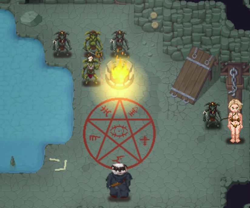 Slave Girl in Goblin Ritual | Scrolller