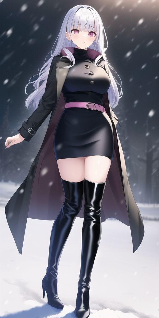 Snowy Night | Scrolller