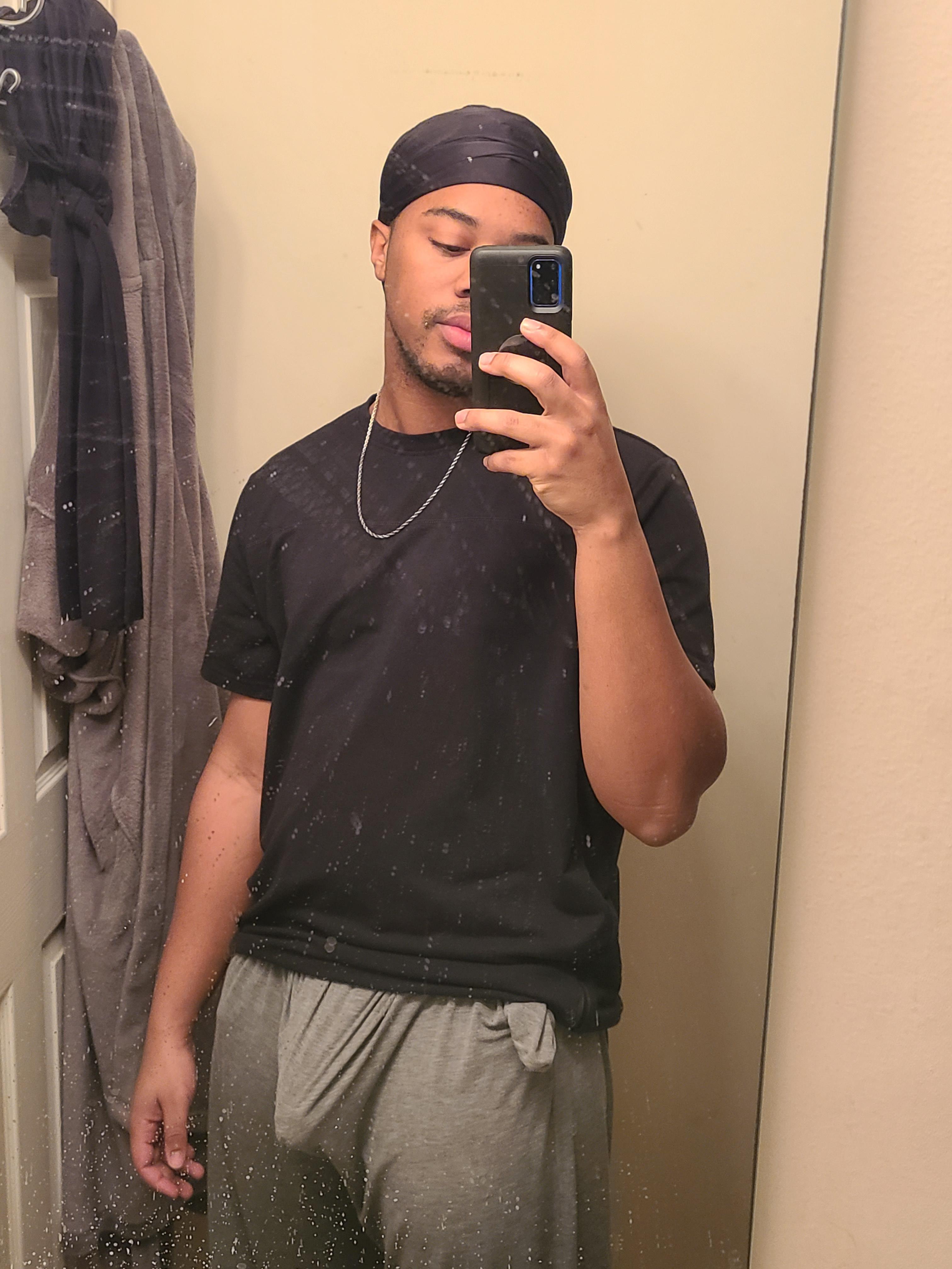 Black Guy Mirror Selfie