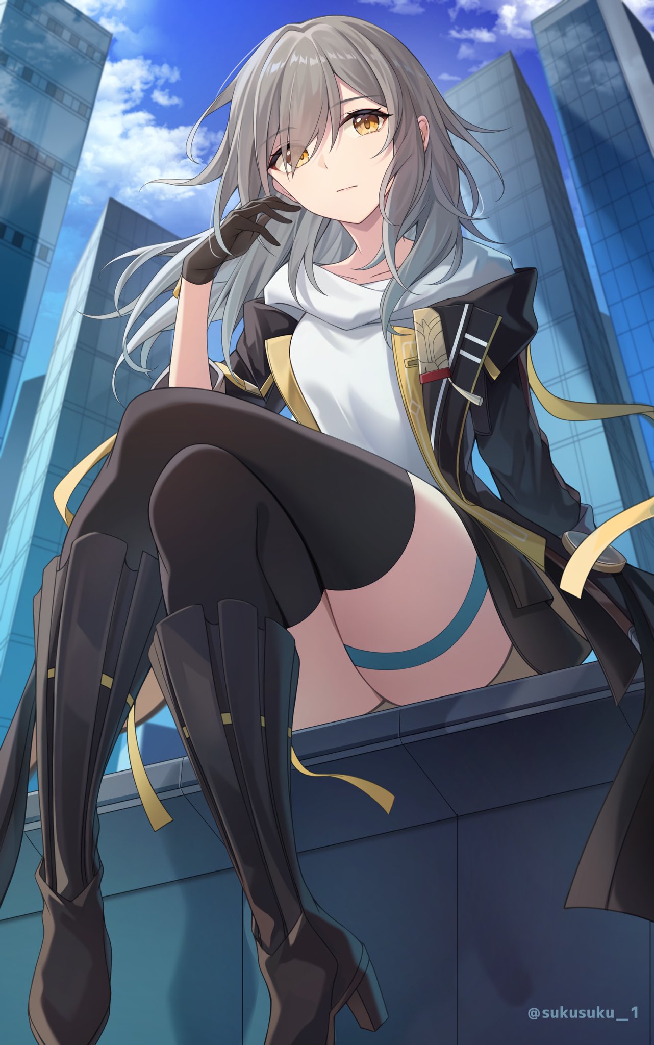 Stelle Thighs [Honkai Star Rail] | Scrolller