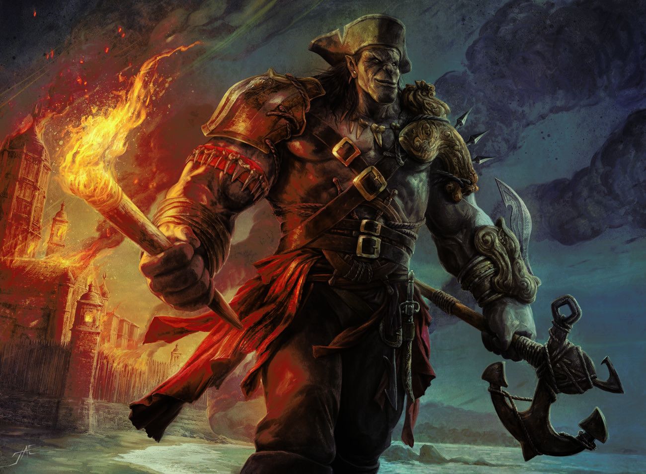 Storm Fleet Arsonist by Jason Engle | Scrolller