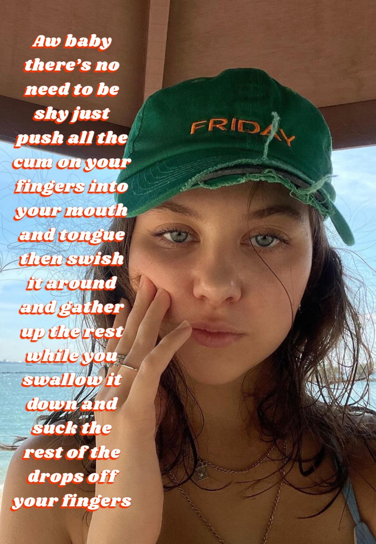 Sucking cum off fingers feels so slutty | Scrolller