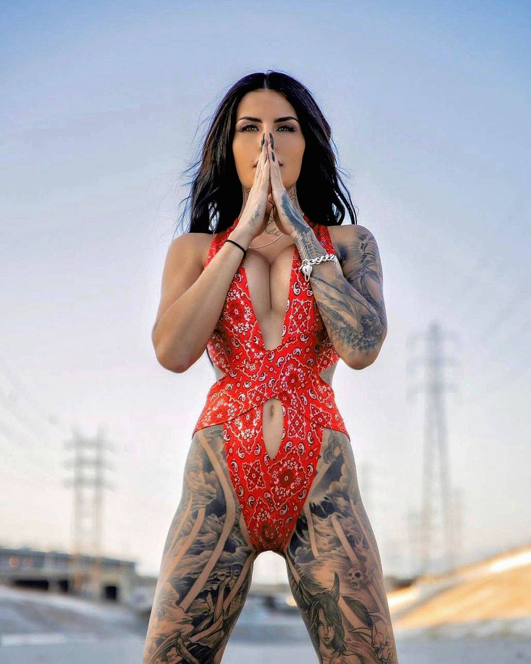 Tattooed model © Tattooed Katia. | Scrolller