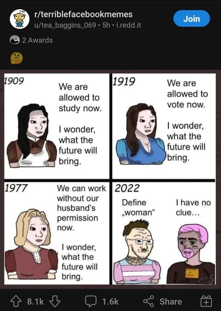 The best they got is thinking emote because they can't answer a simple question. | Scrolller