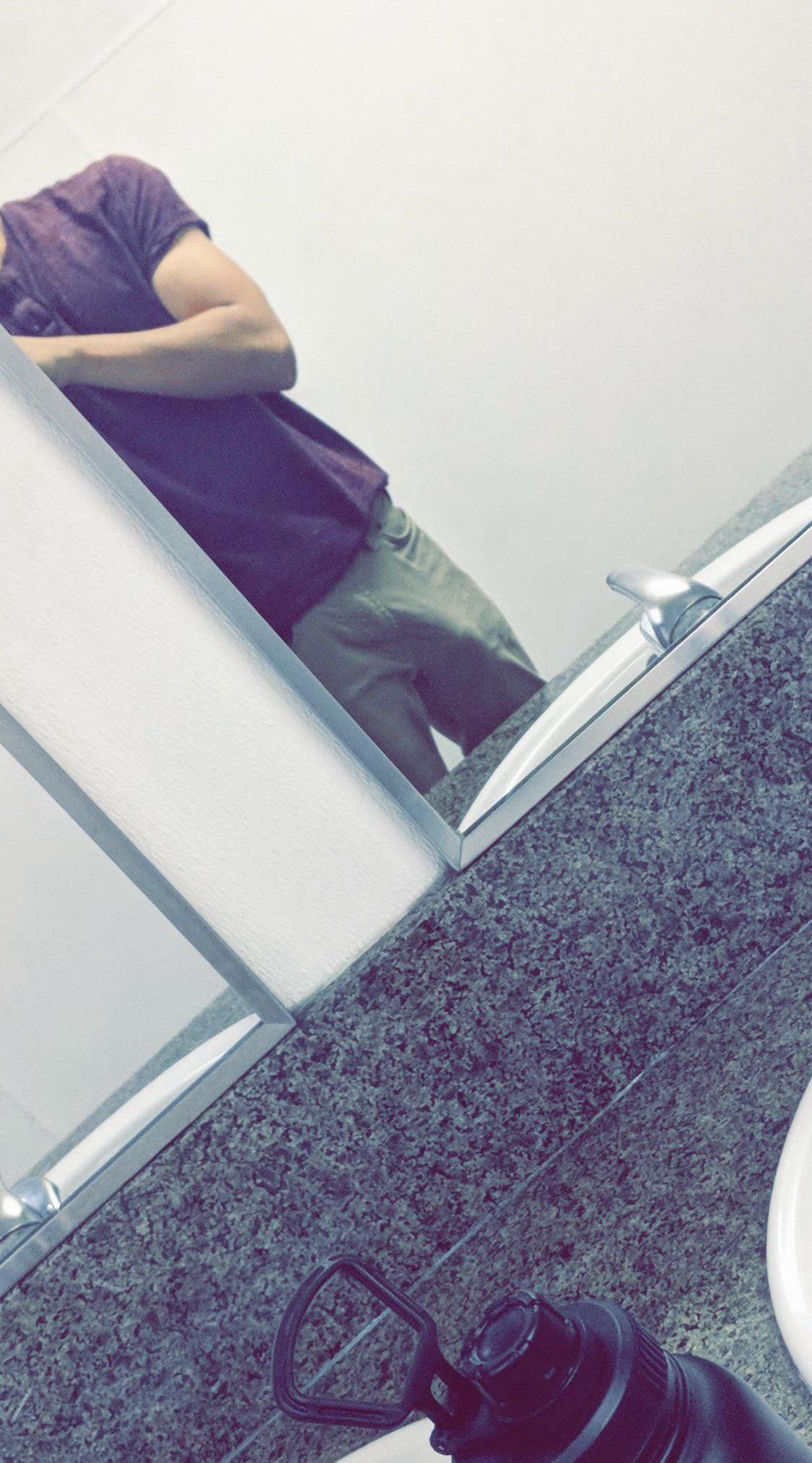 The cleaning lady caught me changing in the locker room today.. poor lil lady | Scrolller