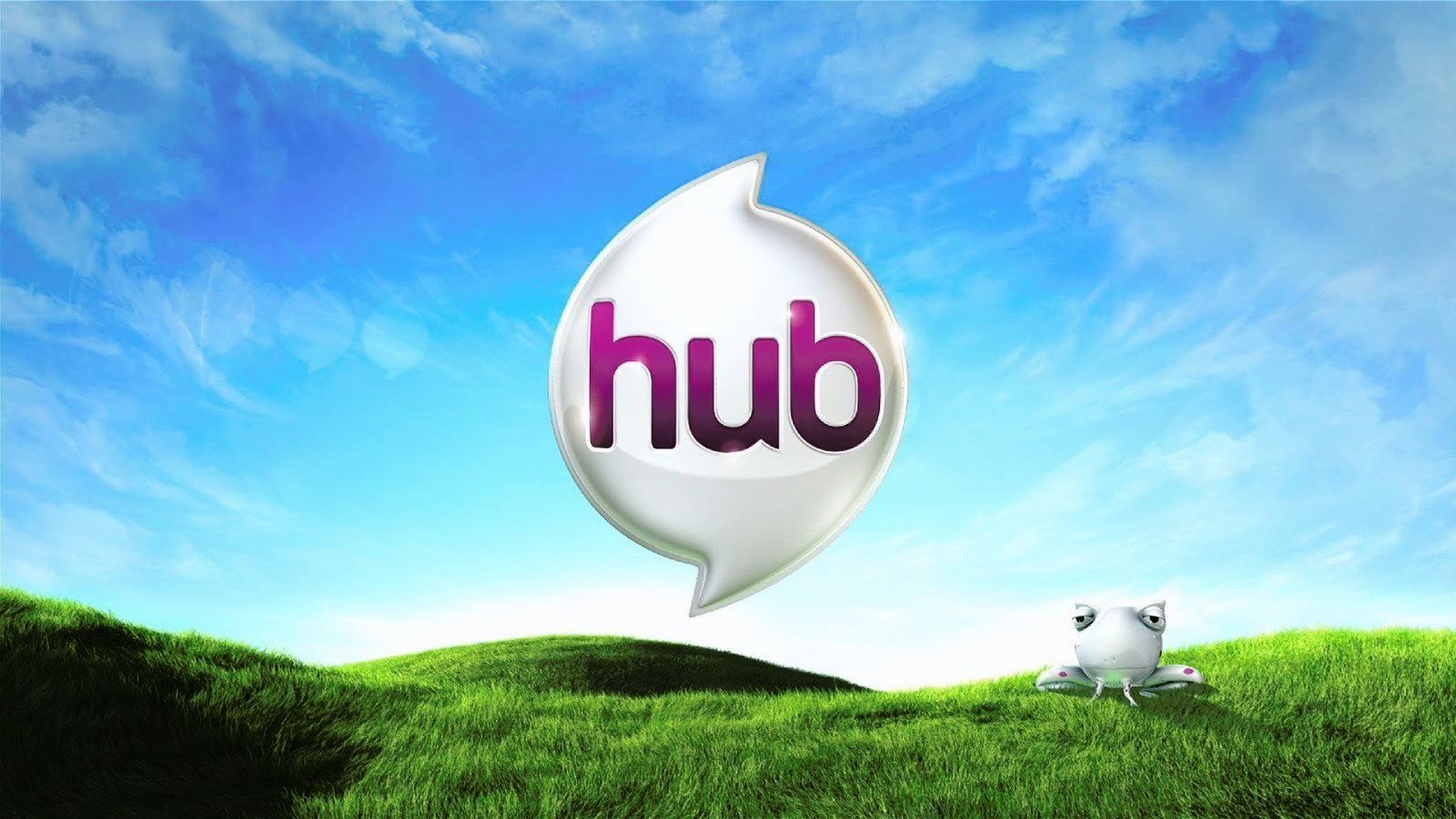 The Hub Network looked very Frutiger Aero | Scrolller