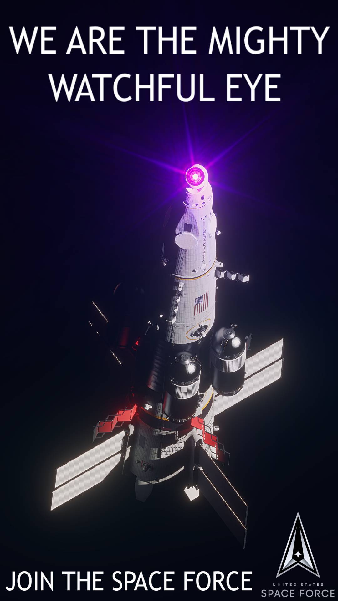 The Lunar War - USSF recruitment poster | Scrolller